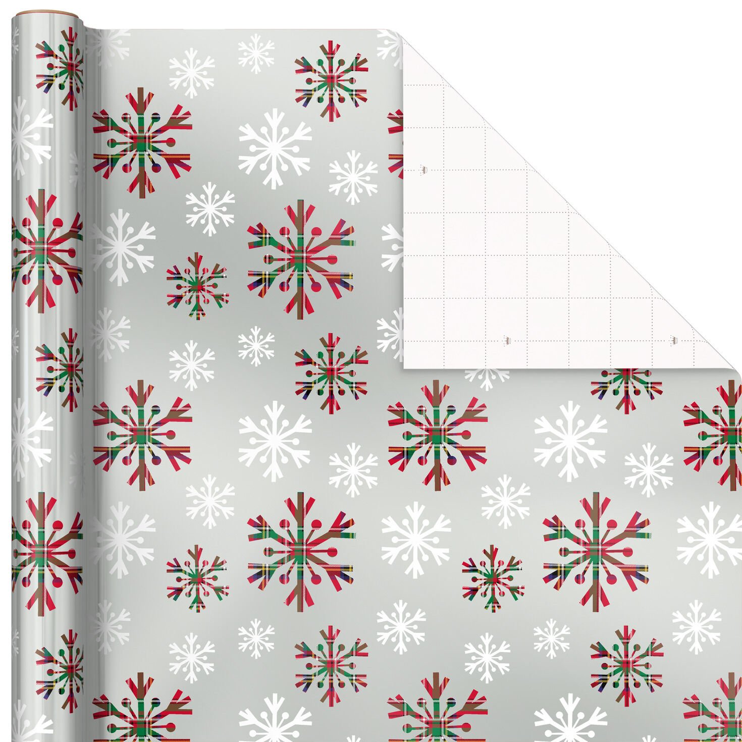 Snow Merry 3-Pack Foil Christmas Wrapping Paper Assortment, 60 sq. ft ...