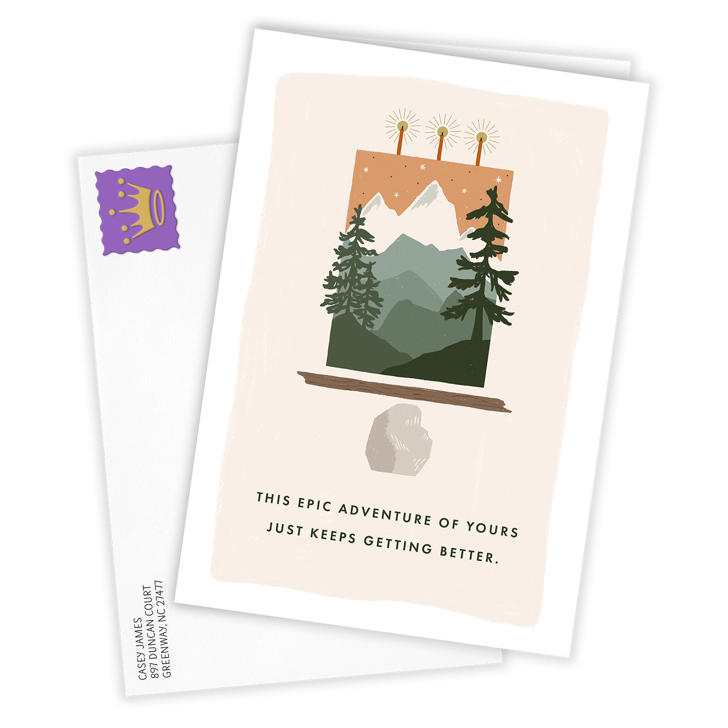 Your Epic Adventure Custom Birthday Card - Greeting Cards | Hallmark