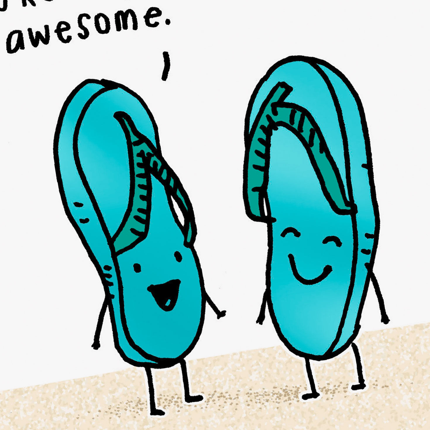 You're Flippin' Awesome Funny Love Card - Greeting Cards | Hallmark