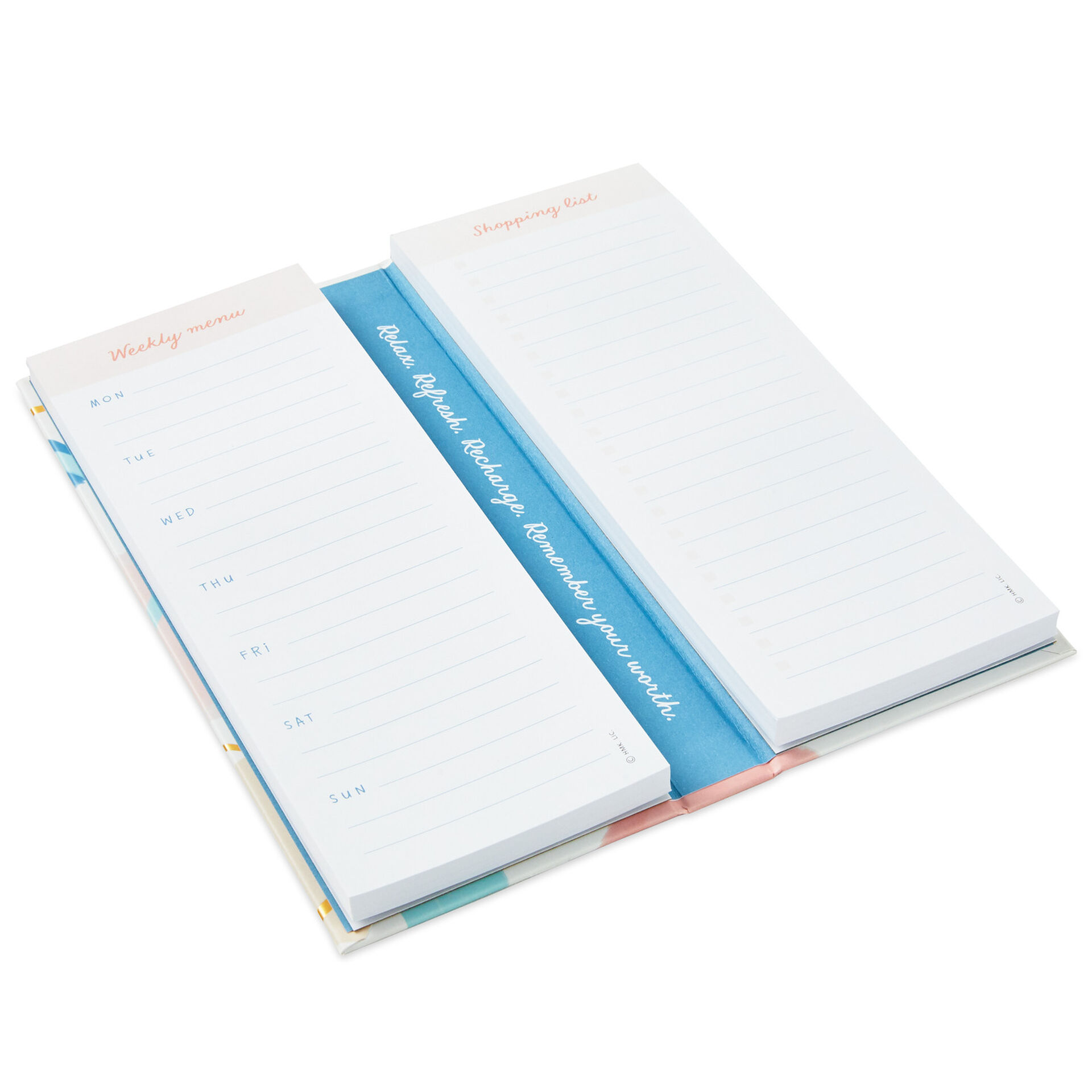 Weekly Menu and Grocery List Memo Pad Set in Folio - Memo Pads - Hallmark