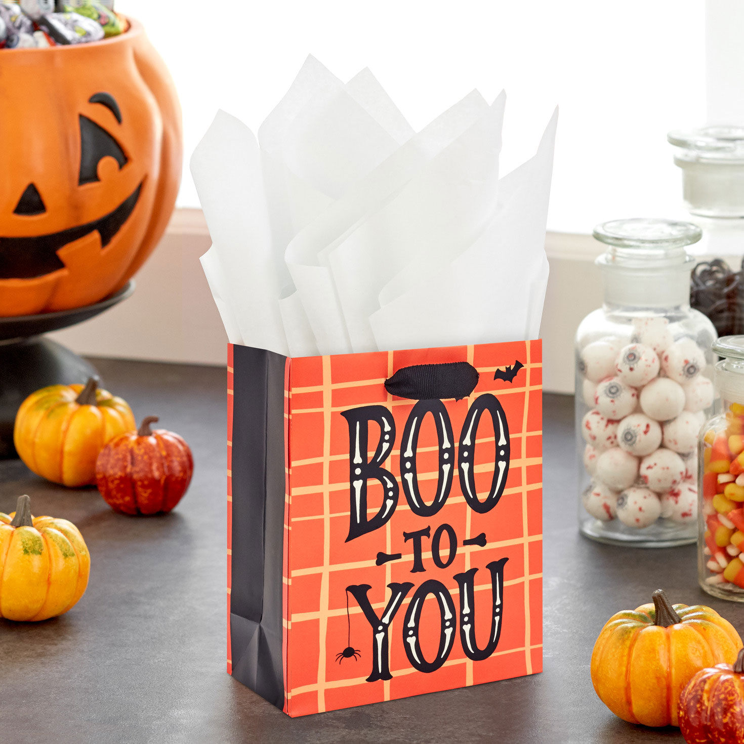 6.5" Boo to You Small Halloween Gift Bag - Gift Bags | Hallmark