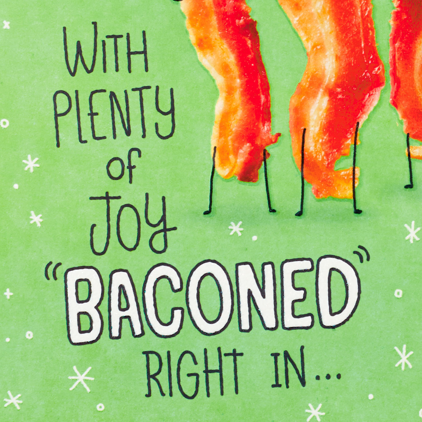 Waffle-y Merry Food Puns Funny Christmas Card - Greeting Cards | Hallmark