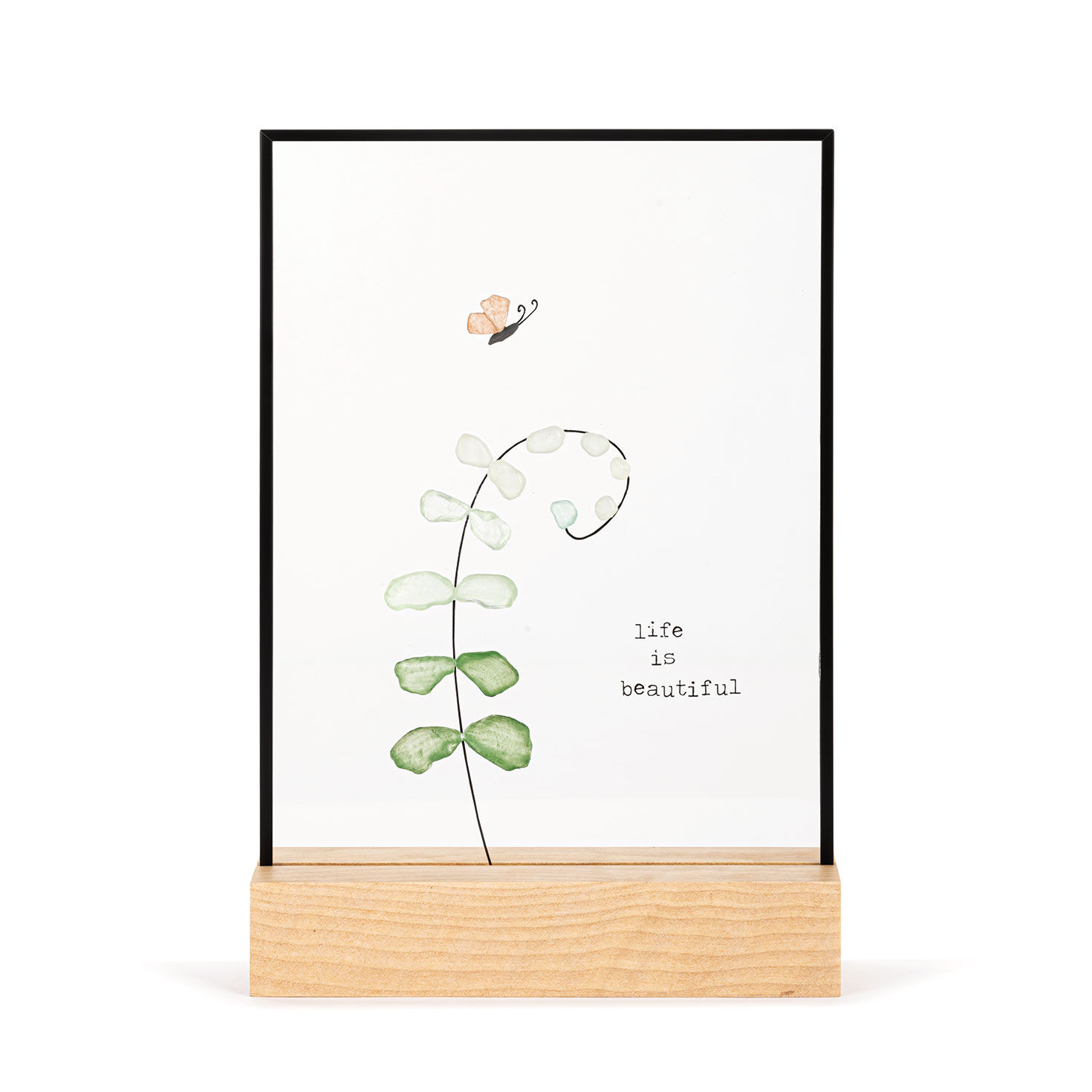 Demdaco Life Is Beautiful Large Suncatcher on Stand - Plaques & Signs ...