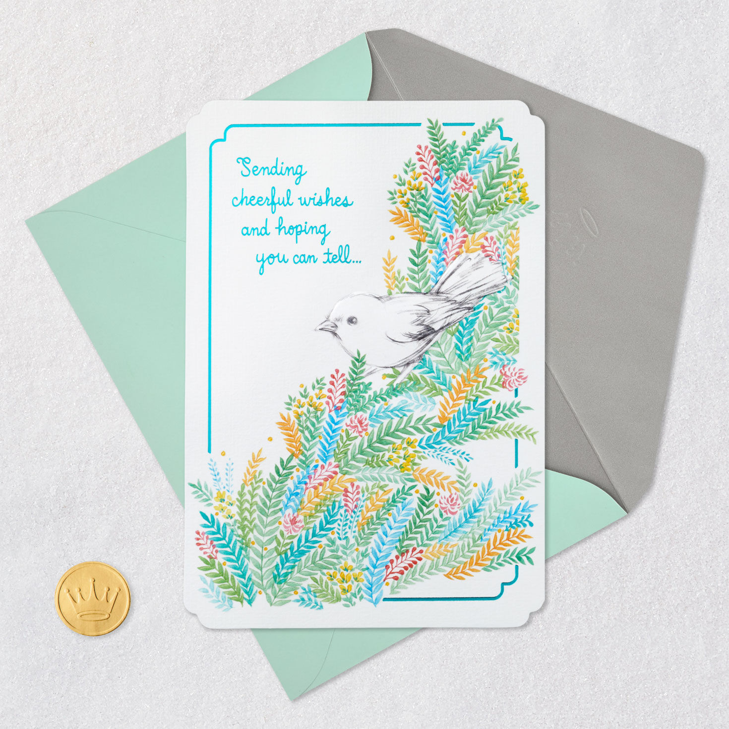 Sending Cheerful Wishes Get Well Card - Greeting Cards | Hallmark