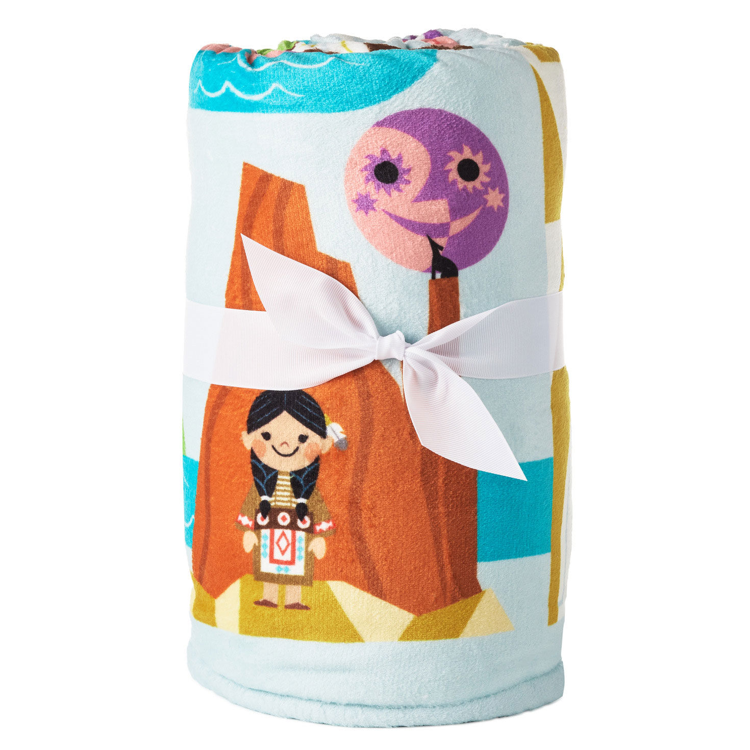Disney It's a Small World Map Throw Blanket, 60x52 - Pillows & Blankets ...
