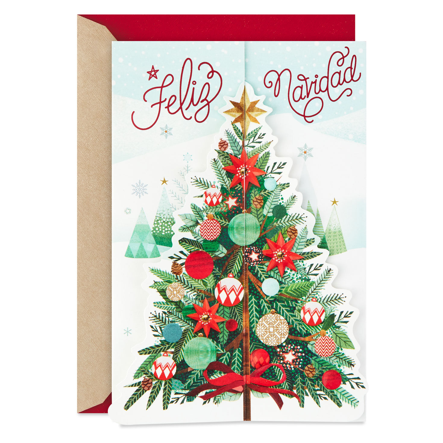 Even Though We're Far Apart Spanish-Language Christmas Card - Greeting ...