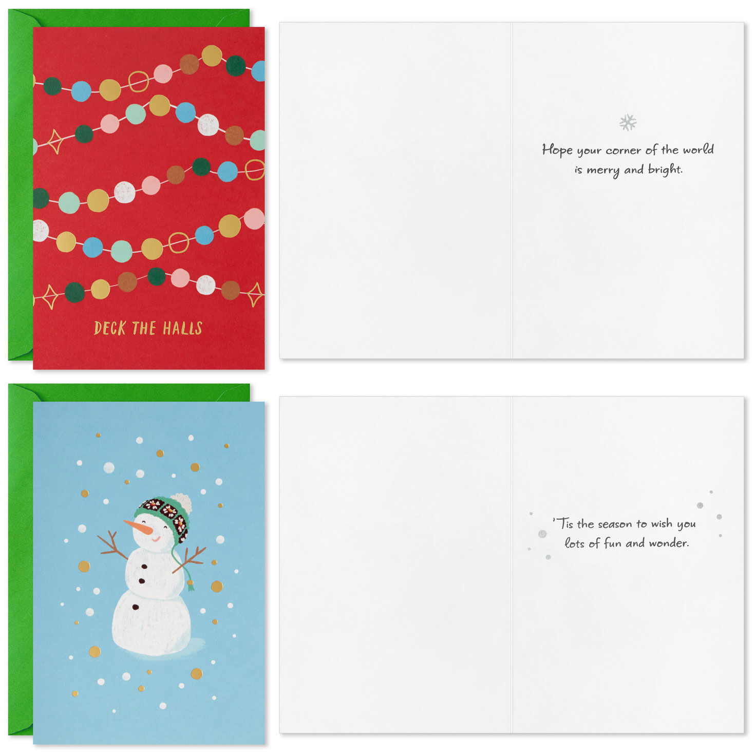 Whimsical Holidays Assorted Boxed Christmas Cards, Pack of 72 - Boxed ...