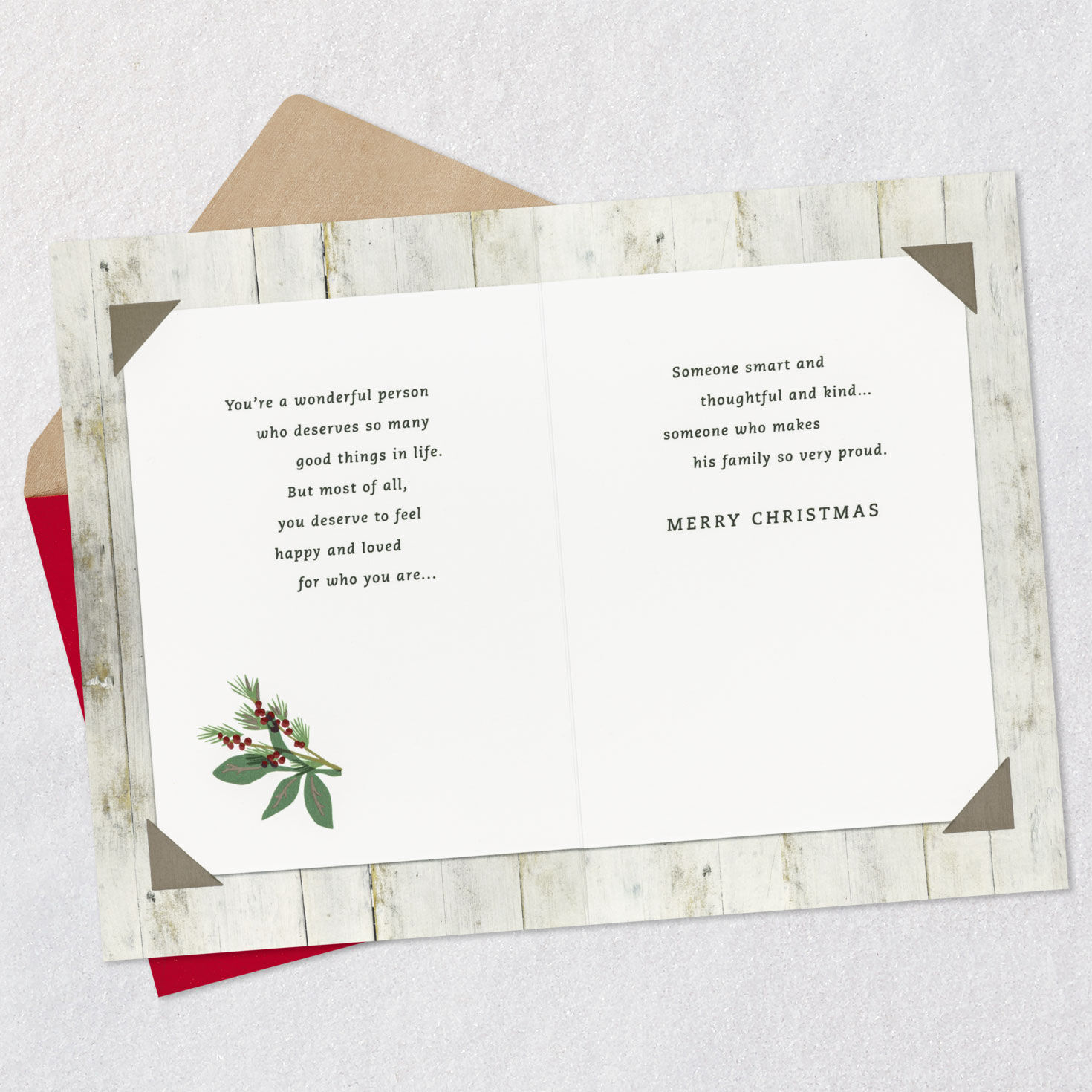 christmas cards for special person