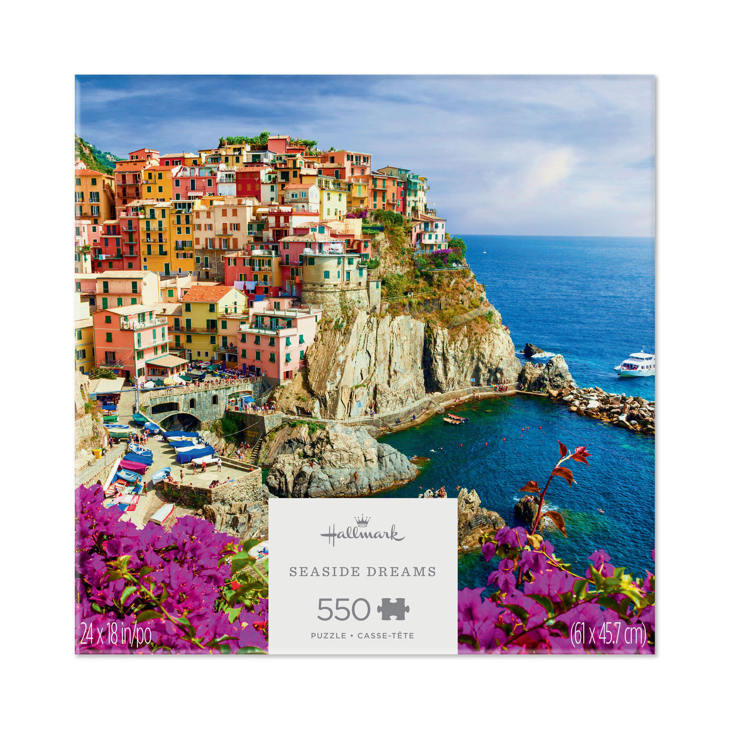 Seaside Dreams Italian Coast 550-Piece Jigsaw Puzzle - Puzzles | Hallmark