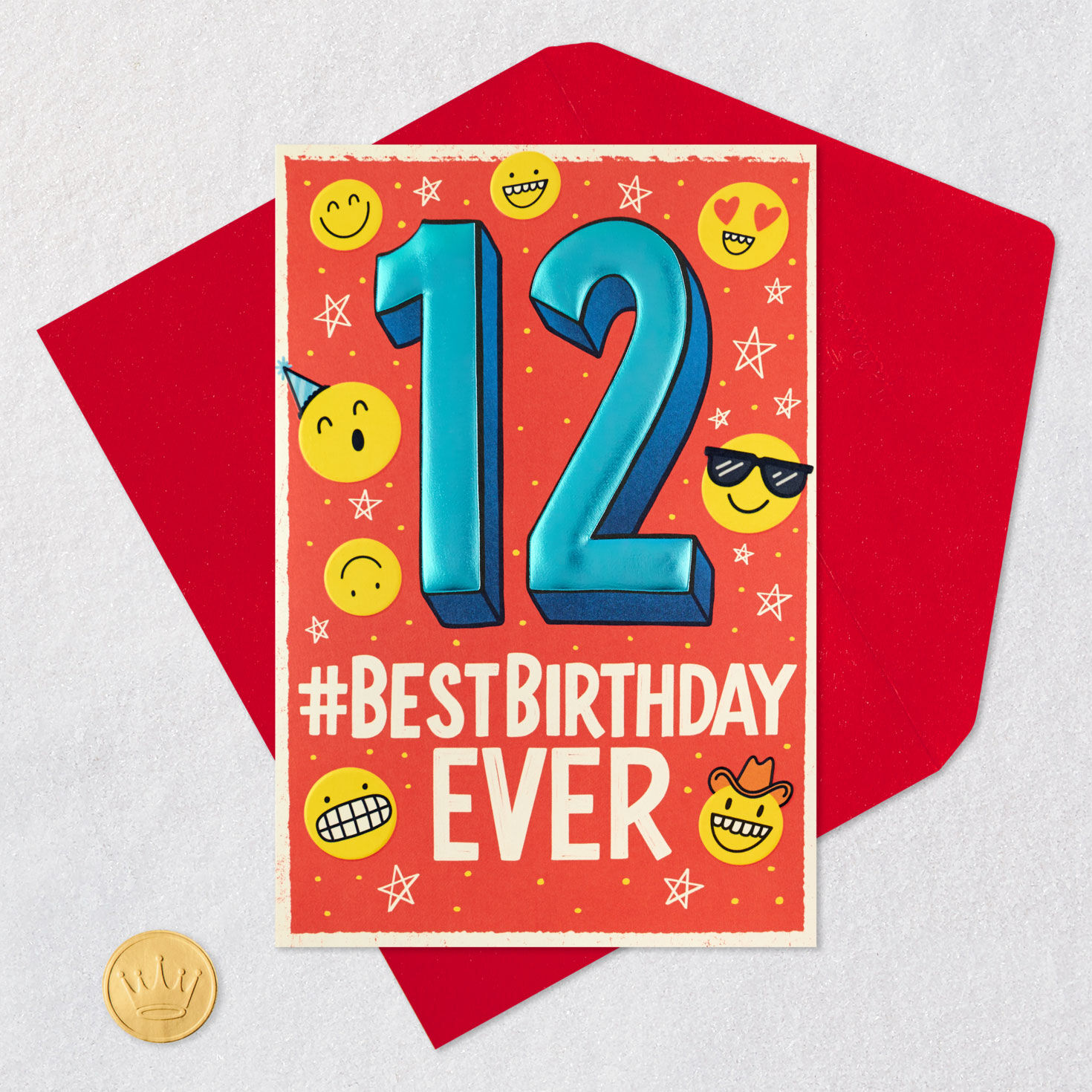 Best Birthday Ever Pop-Up 12th Birthday Card - Greeting Cards | Hallmark