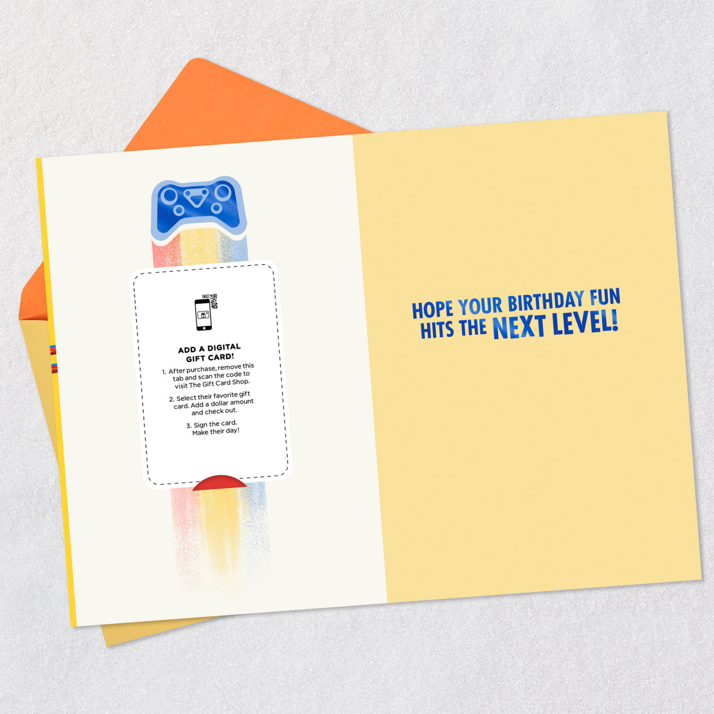 Game On Gift Card Greeting Birthday Card for Kids - Greeting Cards ...