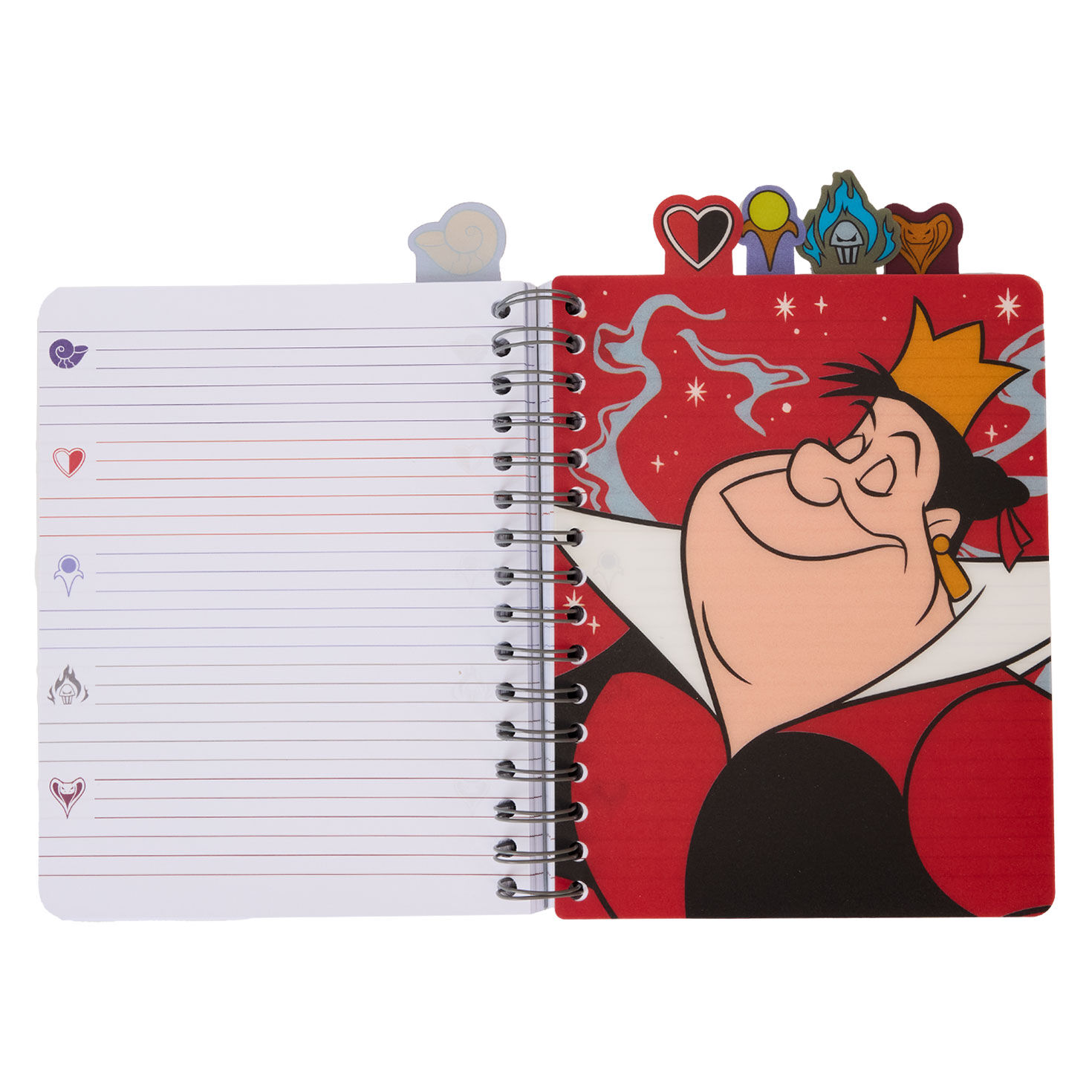 Loungefly Disney Villains Tabbed Journal - Notebooks & Journals | Hallmark