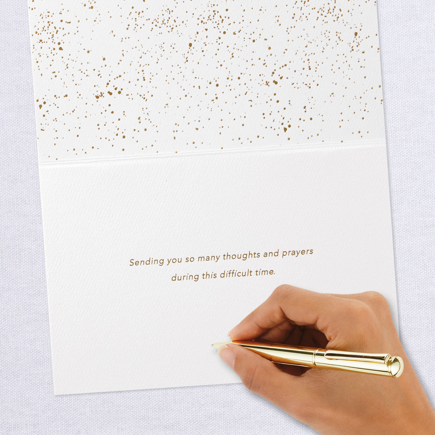 So Many Thoughts and Prayers Sympathy Card - Greeting Cards | Hallmark