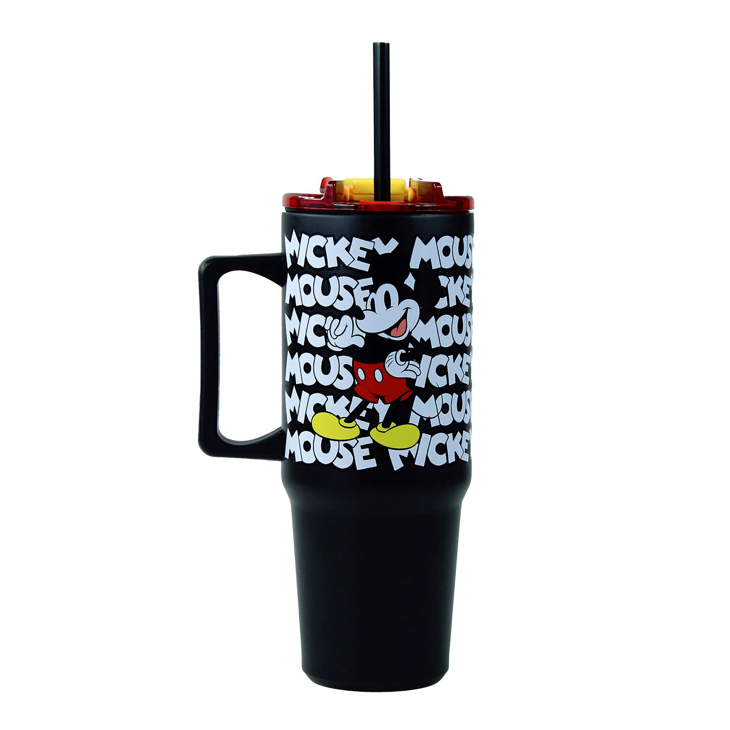 R Squared Disney Mickey Mouse Black Stainless Steel Tumbler, 30 oz ...