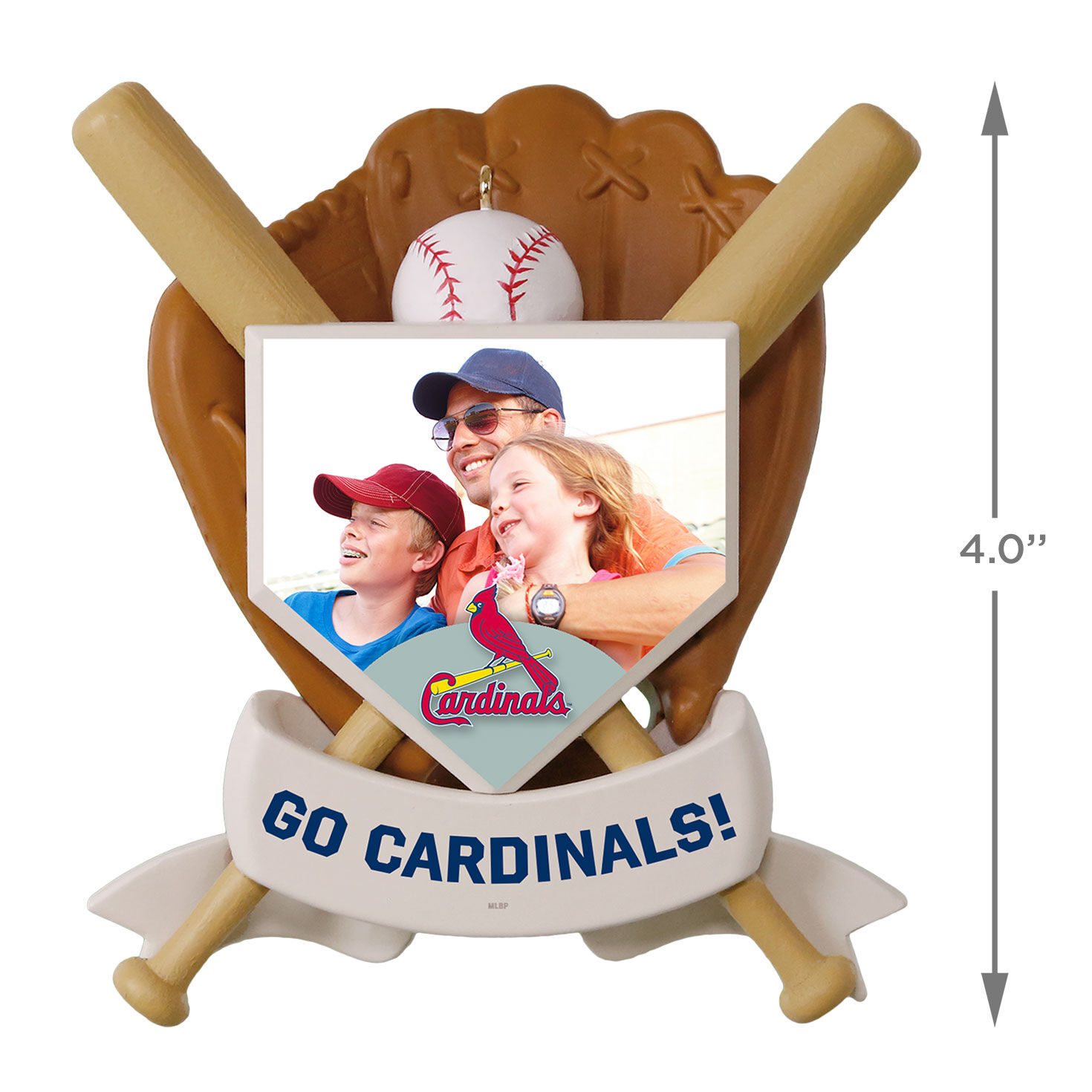 MLB St. Louis Cardinals™ Baseball Personalized Ornament, Custom Photo ...