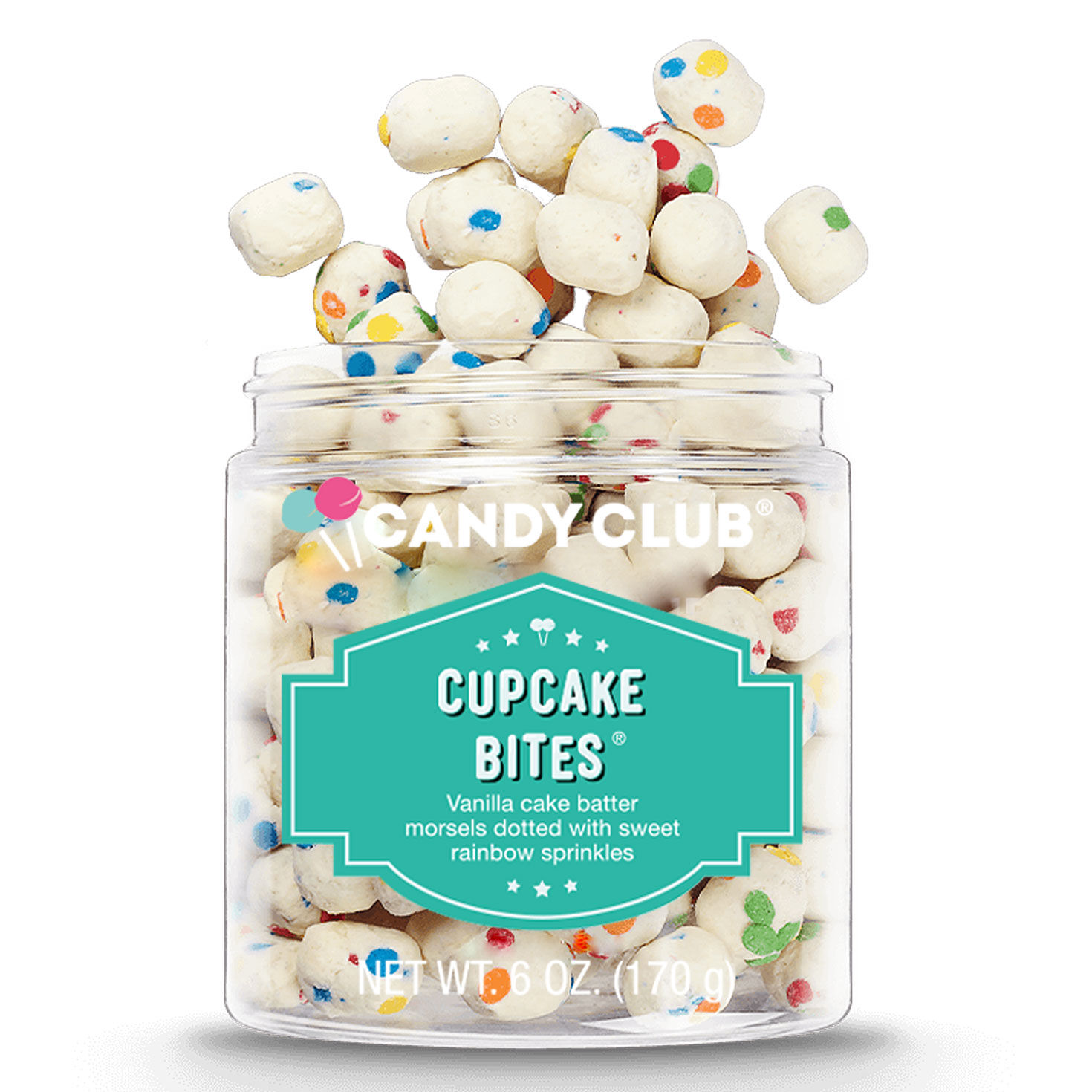 Candy Club Cupcake Bites Gummy Candies in Jar, 6 oz. - Candy & Snacks ...
