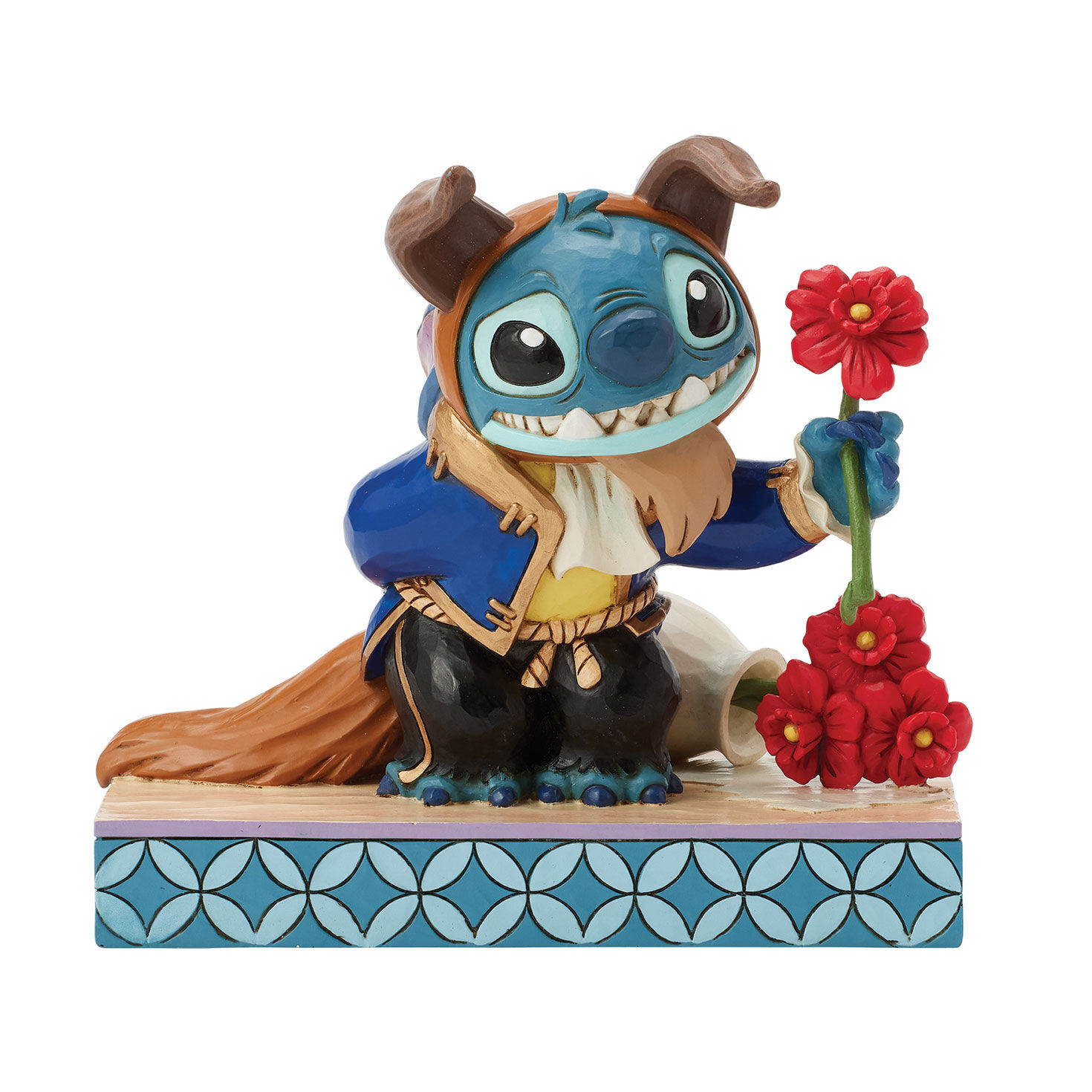 Jim Shore Disney Stitch as Beauty's Beast Figurine, 5.2" - Figurines ...