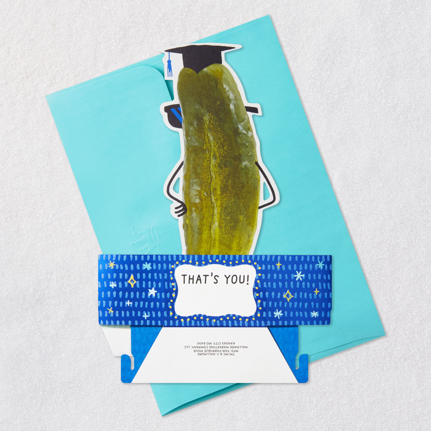 You're Kind of a Big Dill Funny 3D Pop-Up Graduation Card - Greeting ...