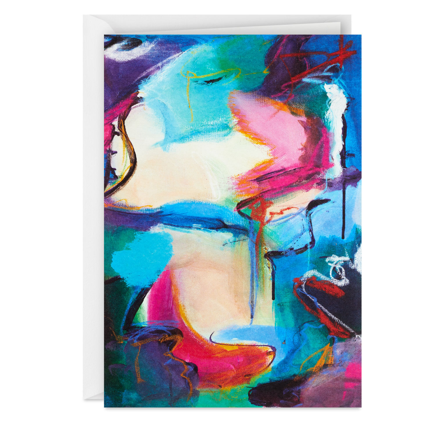 ArtLifting Abstract Painting Blank Card - Greeting Cards - Hallmark