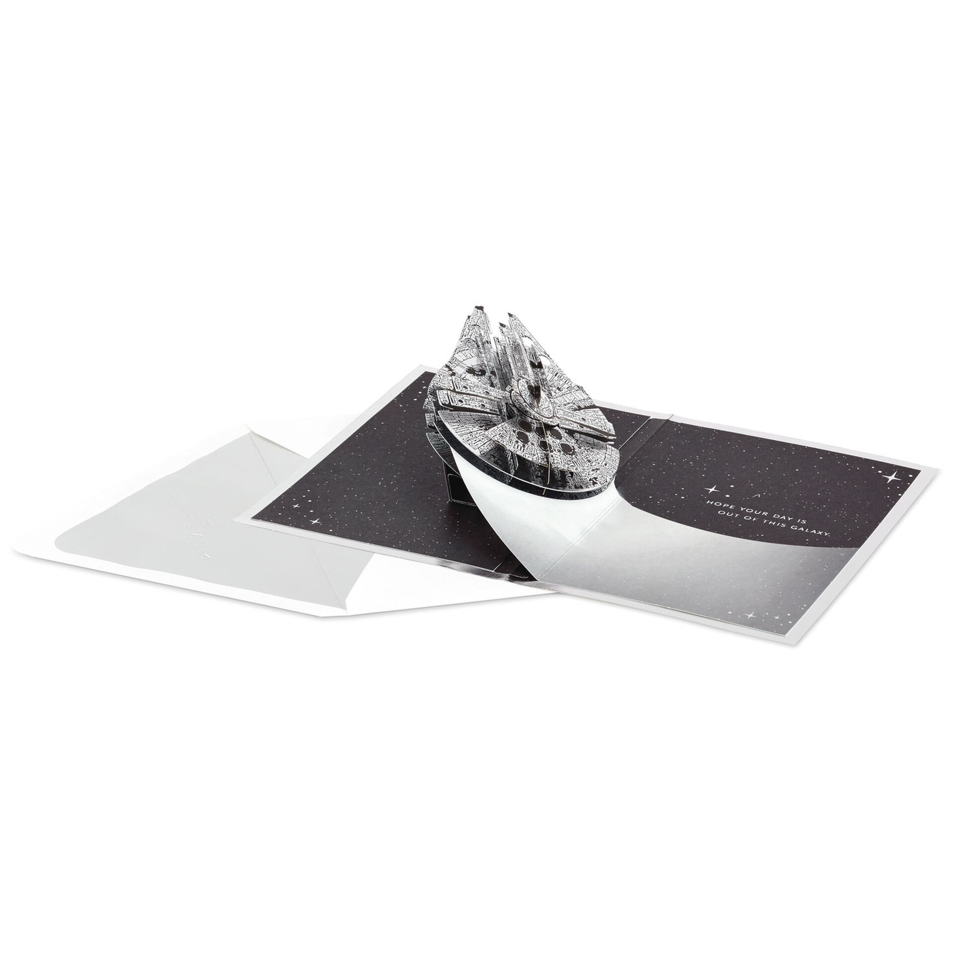 Star Wars™ Millennium Falcon™ 3D Pop-Up Card - Greeting Cards - Hallmark