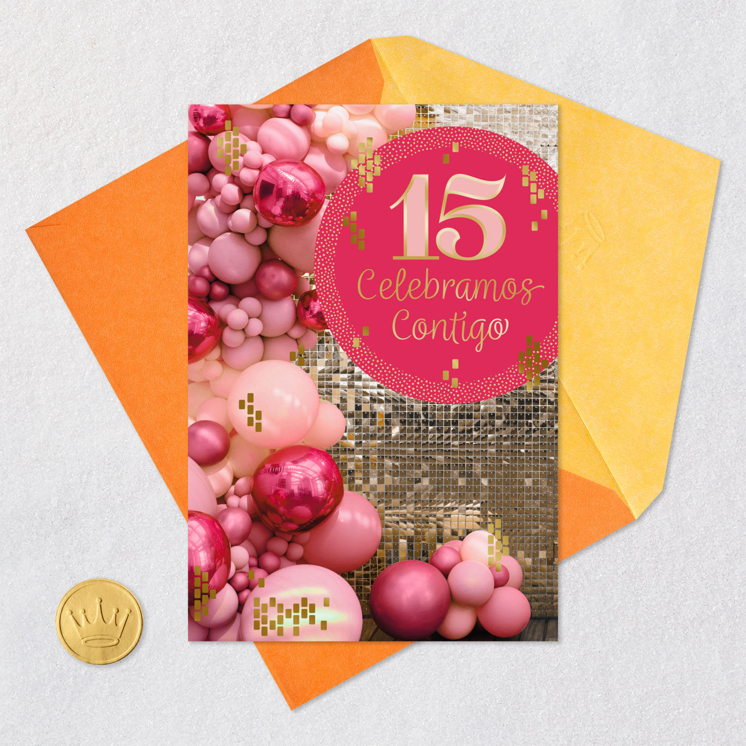 Today We Celebrate You Spanish-Language Quinceañera Card - Greeting ...