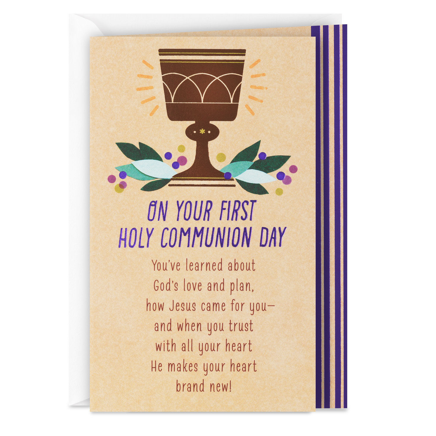 Happy Heart Religious First Communion Card - Greeting Cards | Hallmark