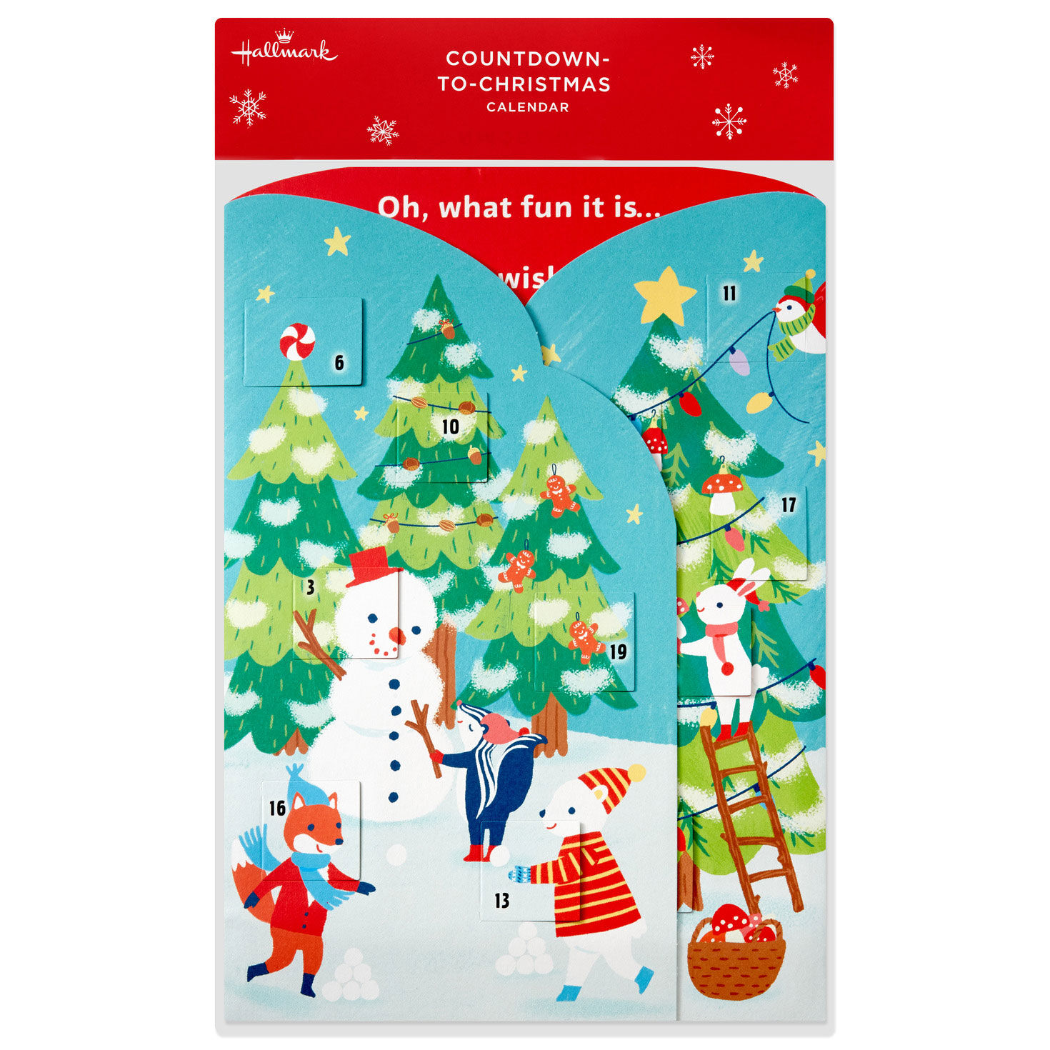 Gingerbread House Advent Calendar - Seasonal Decor | Hallmark