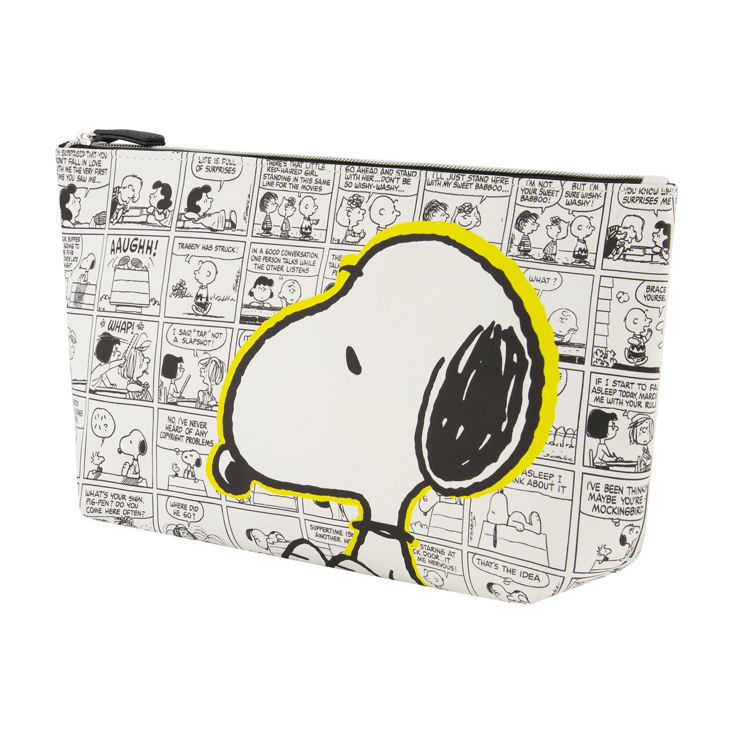 Concept One Peanuts Snoopy Comic Strip Cosmetic Bag - Travel & Tech ...