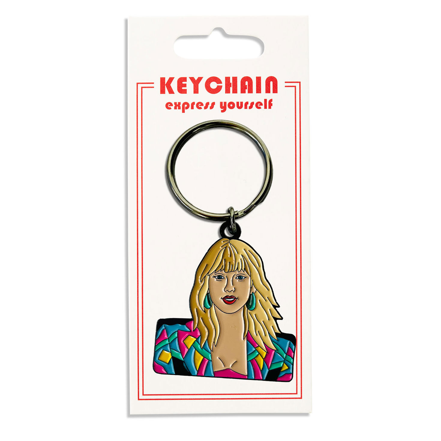 The Found Taylor Swift Enamel Keychain - Travel & Tech Accessories ...