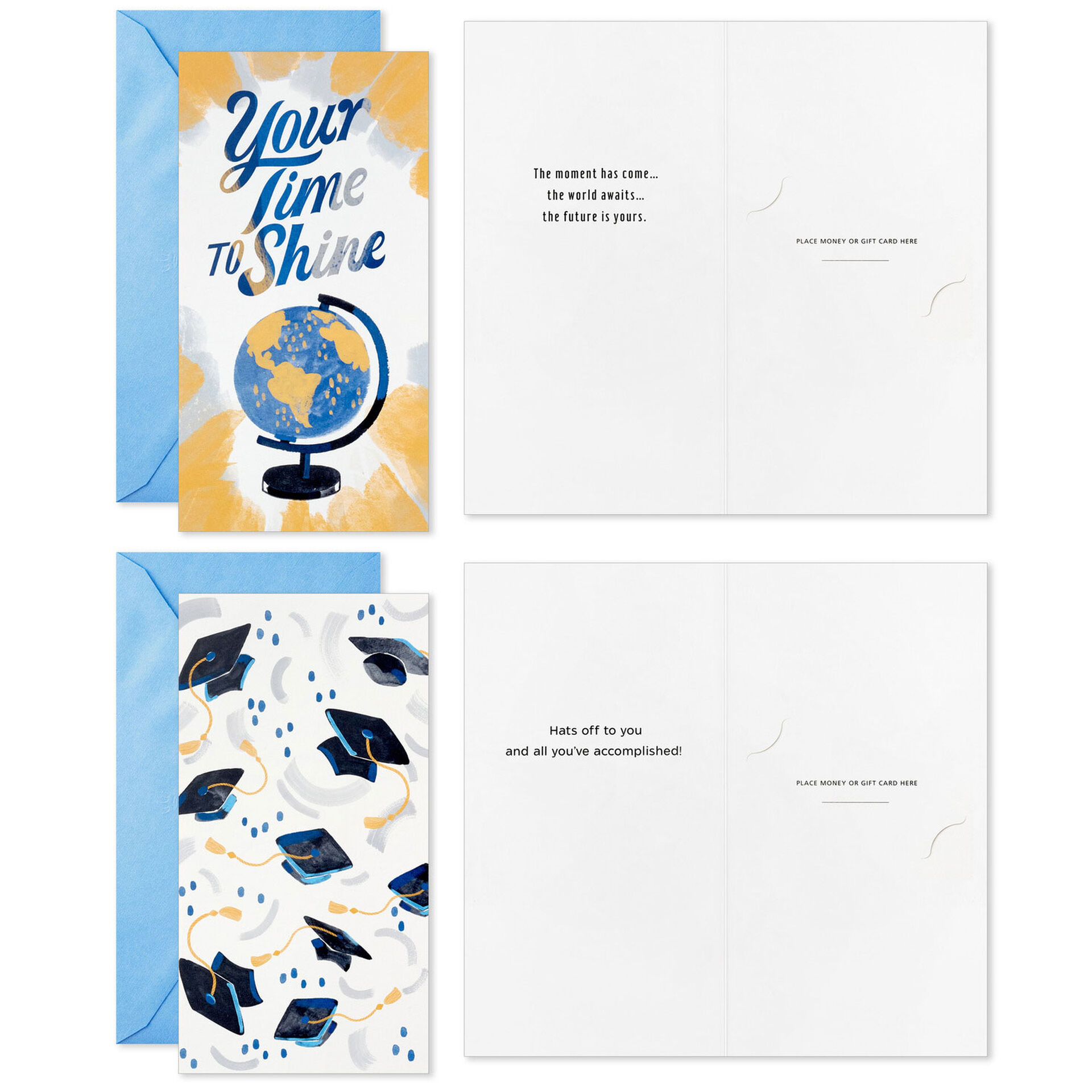 Festive Grad Wishes Graduation Cards Assortment, Pack of 36 - Boxed ...