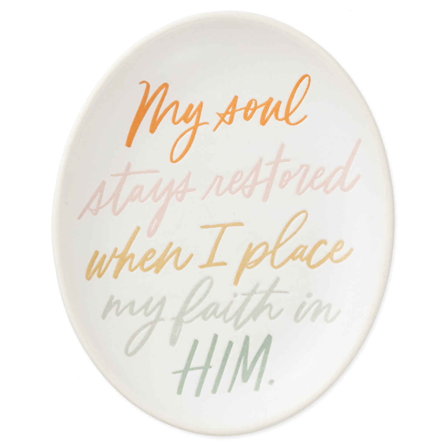 My Soul Stays Restored Trinket Dish - Trays & Boxes | Hallmark
