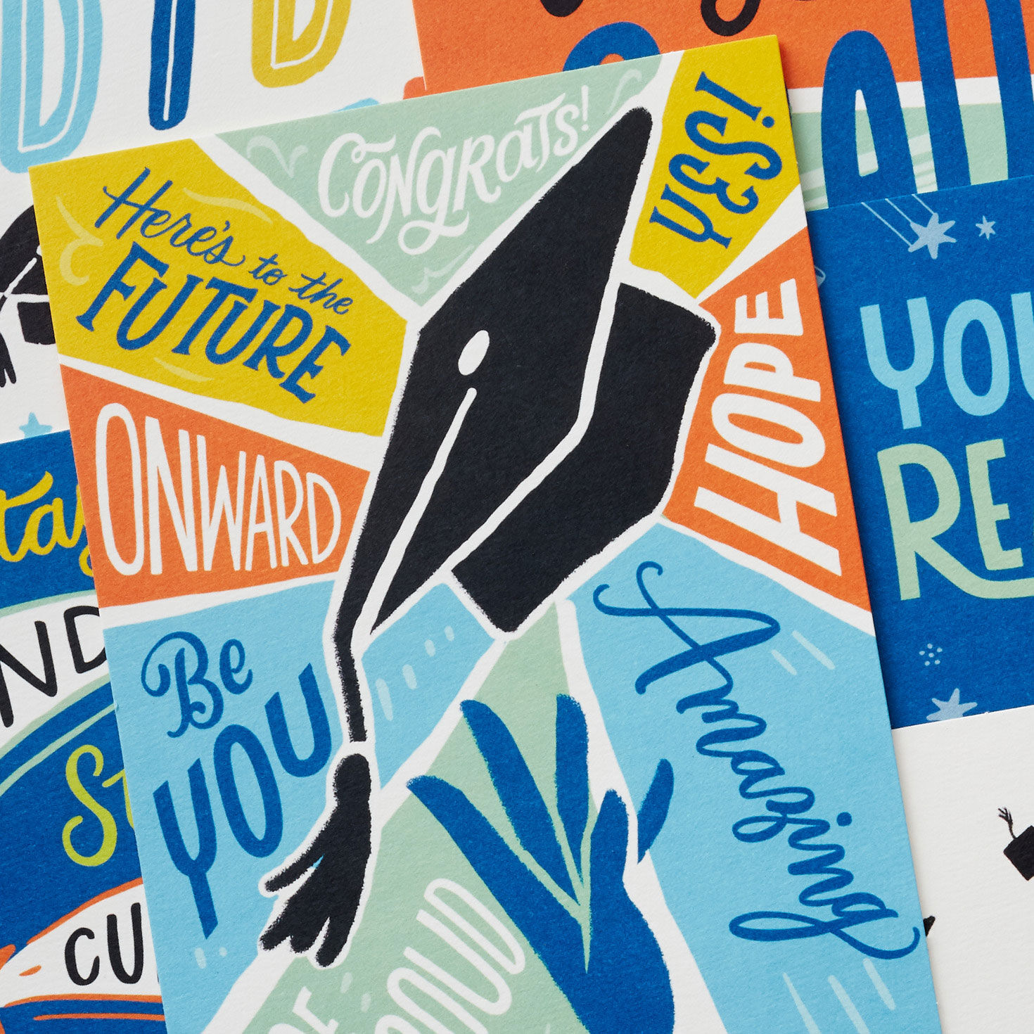 Colorful Quotes Graduation Note Cards Assortment, Pack of 36 - Note ...