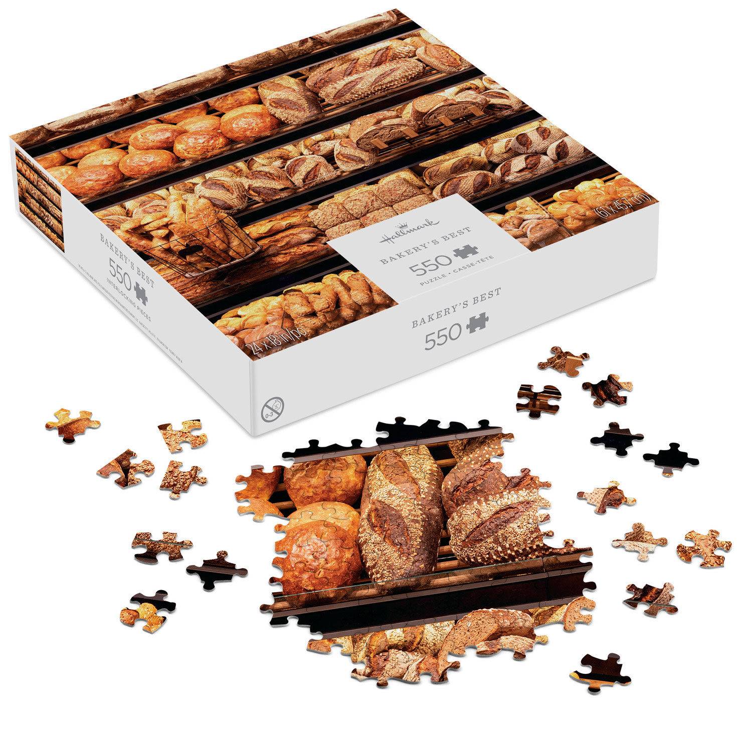 Bakery's Best 550-Piece Jigsaw Puzzle - Puzzles | Hallmark