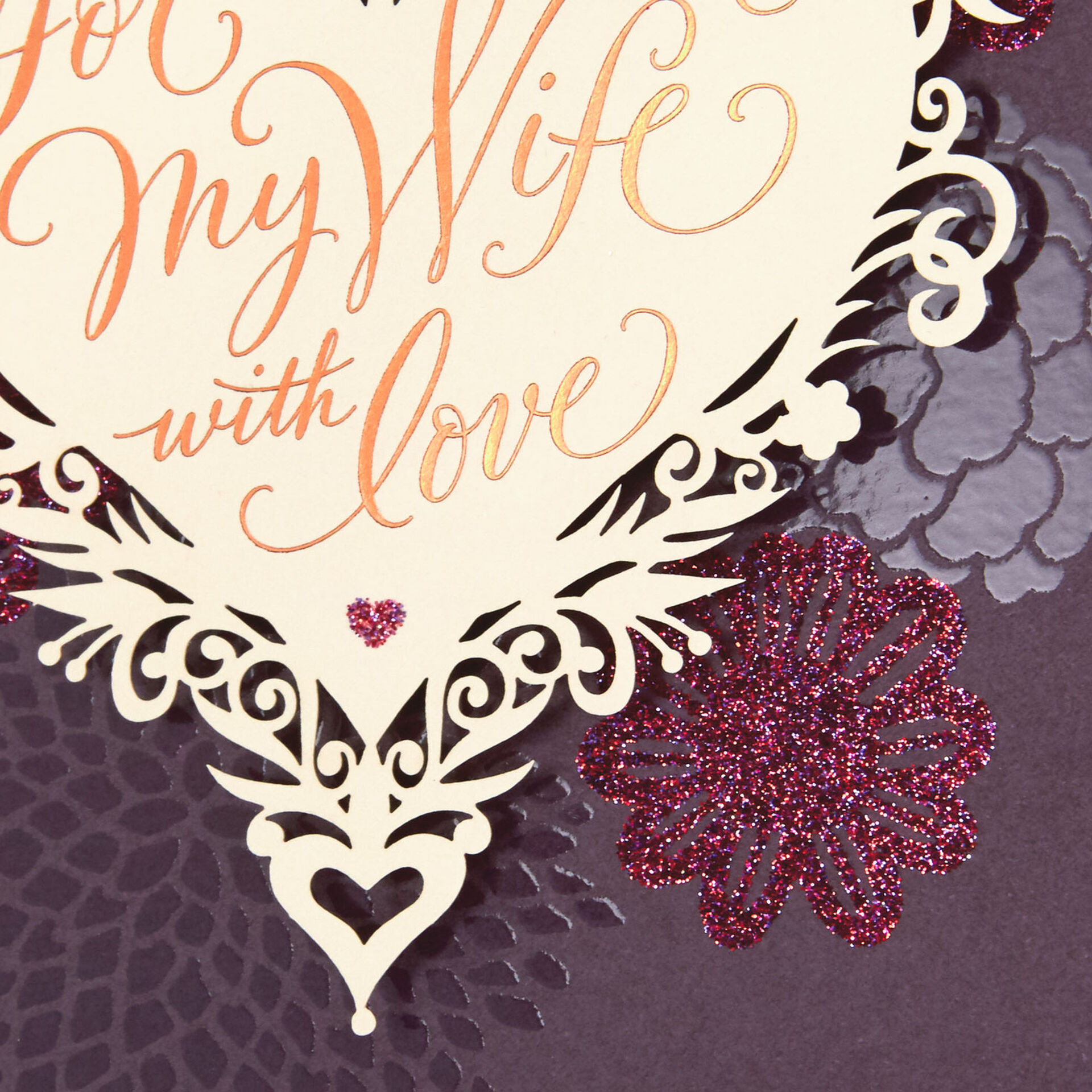 Heart and Flowers Sweetest Day Card for Wife - Greeting Cards - Hallmark