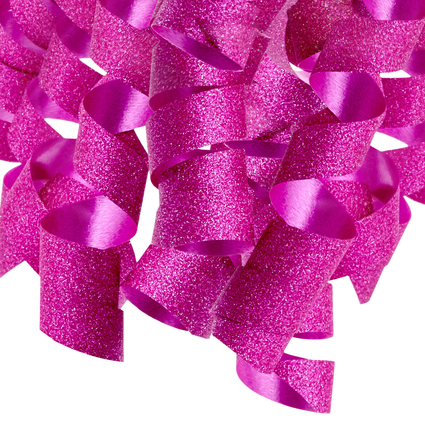 6.5" Sparkling Pink Curly Ribbon Gift Bow - Bows & Ribbons | Hallmark