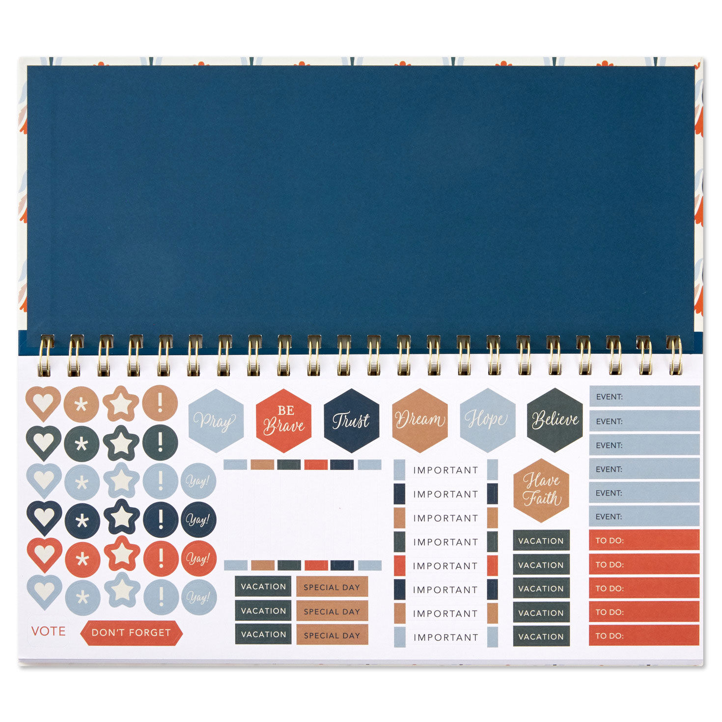 DaySpring This Is the Day Spiral Weekly Calendar - Calendars & Planners ...