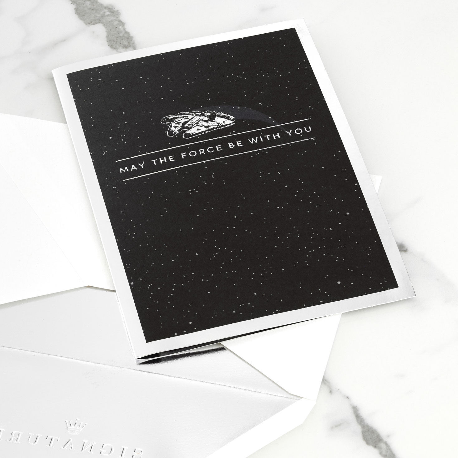 Star Wars™ Millennium Falcon™ 3D Pop-Up Card - Greeting Cards | Hallmark