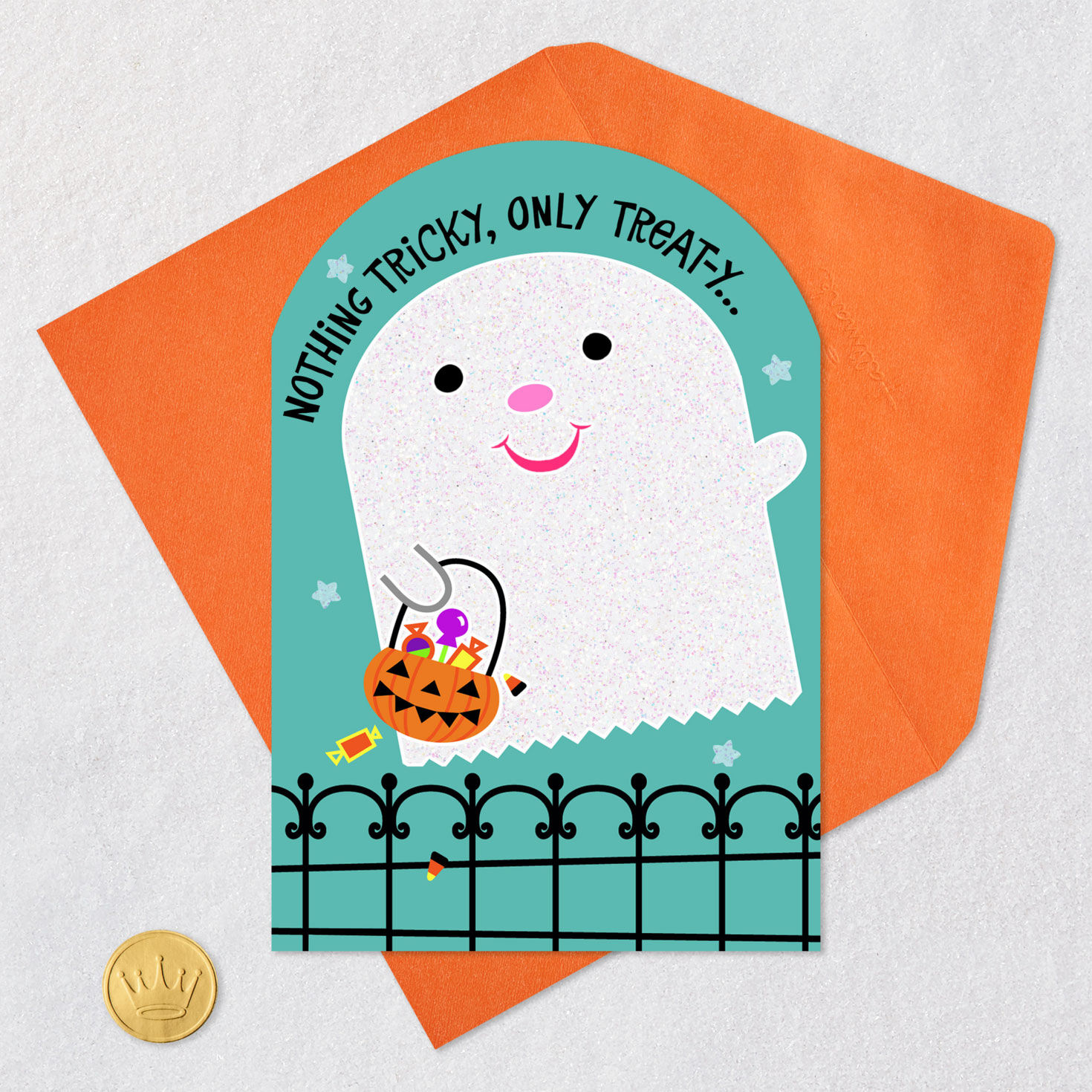 Nothing Tricky, Only Treat-y Halloween Card - Greeting Cards | Hallmark