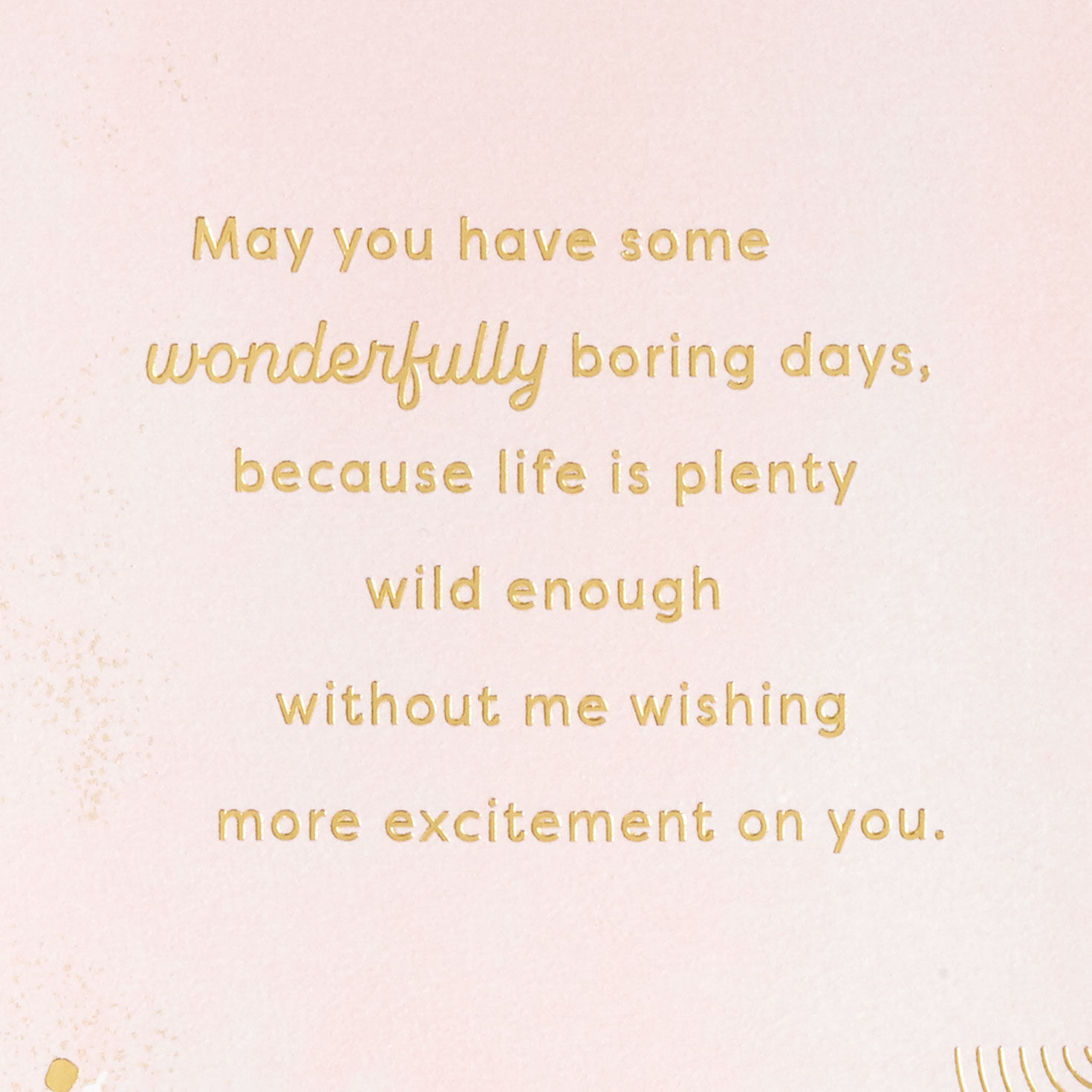 Wishing You Time for You Today Birthday Card - Greeting Cards | Hallmark