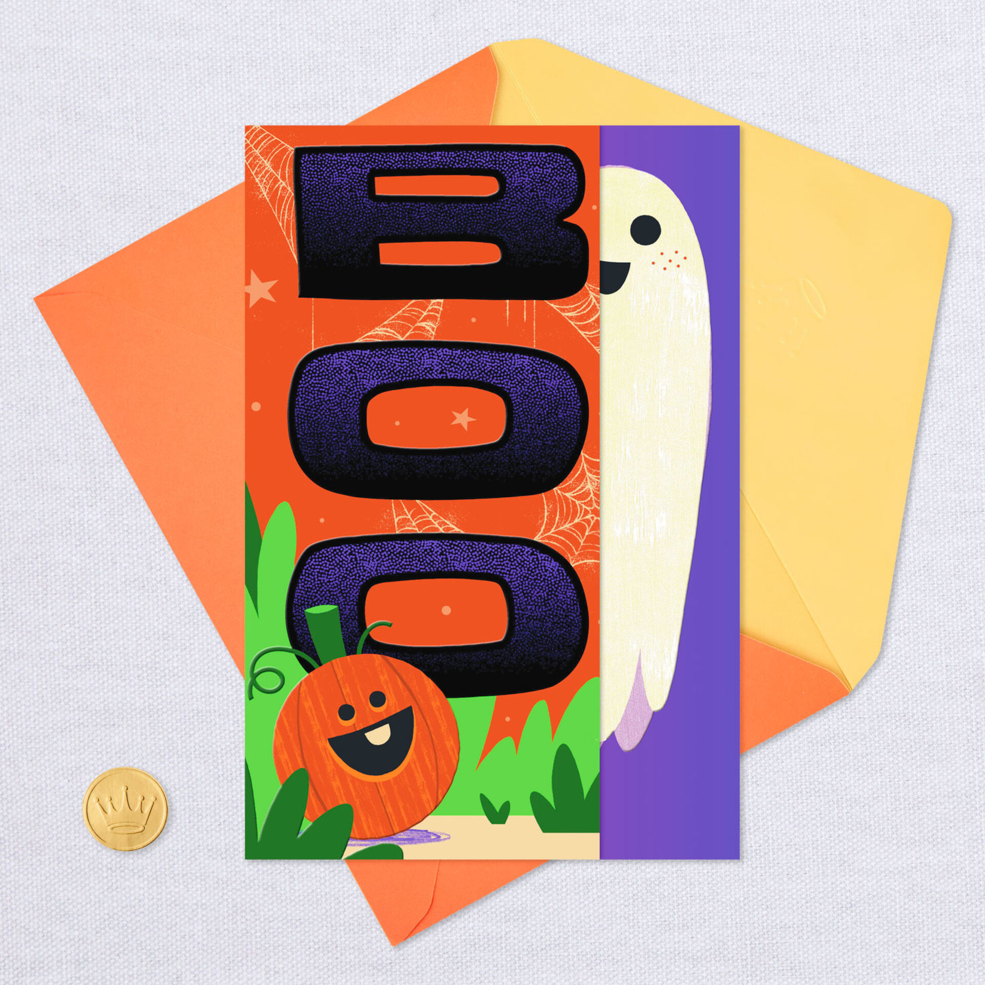 Peeking Ghost Halloween Card - Greeting Cards - Hallmark