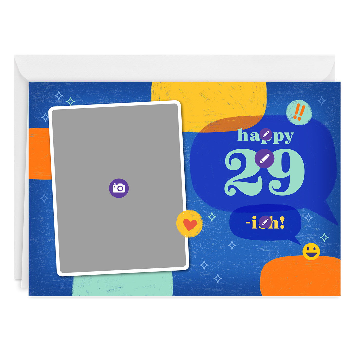 Fun Designs and Icons Custom Birthday Card - Greeting Cards | Hallmark