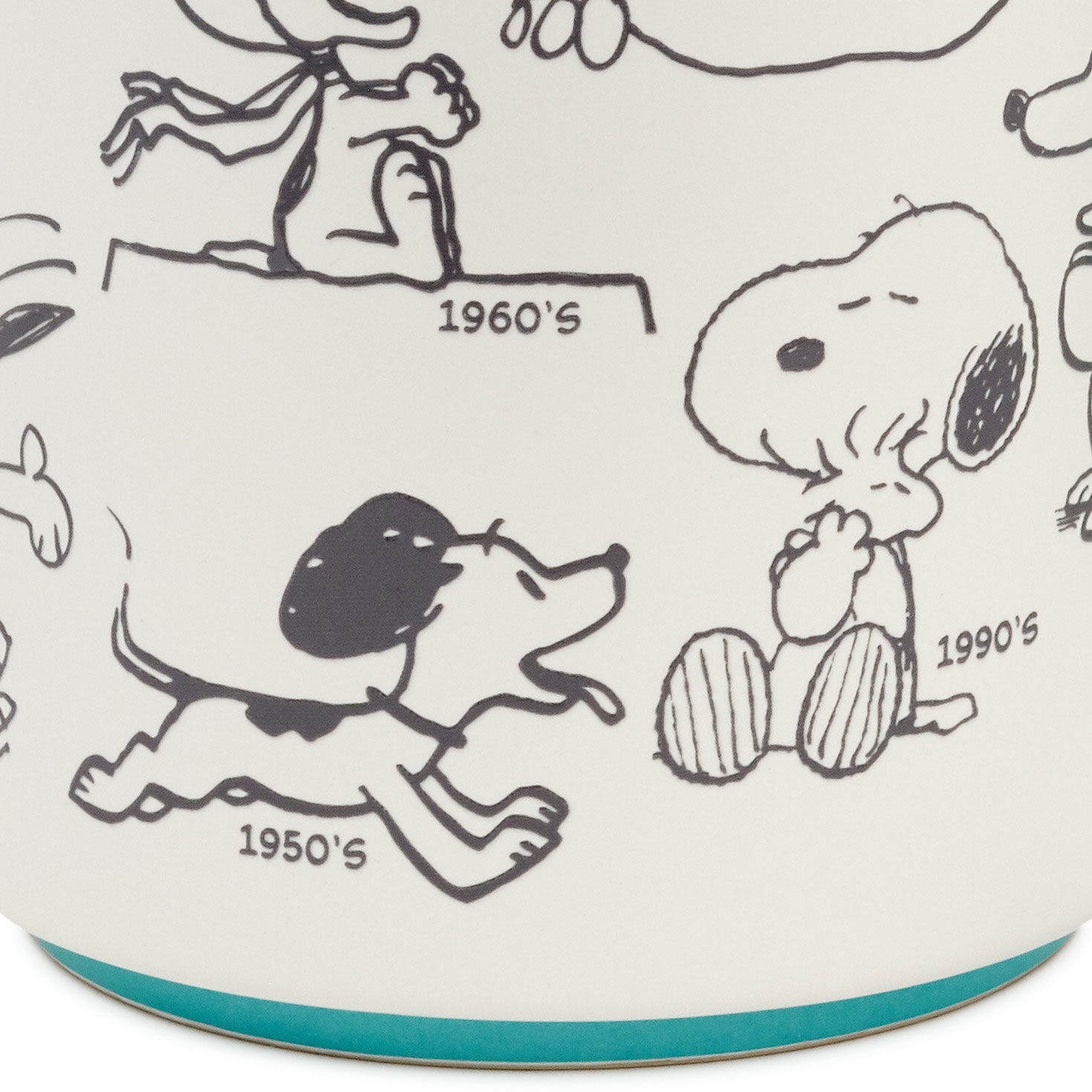 Peanuts® 75th Anniversary Snoopy Through the Decades Mug, 17.5 oz ...