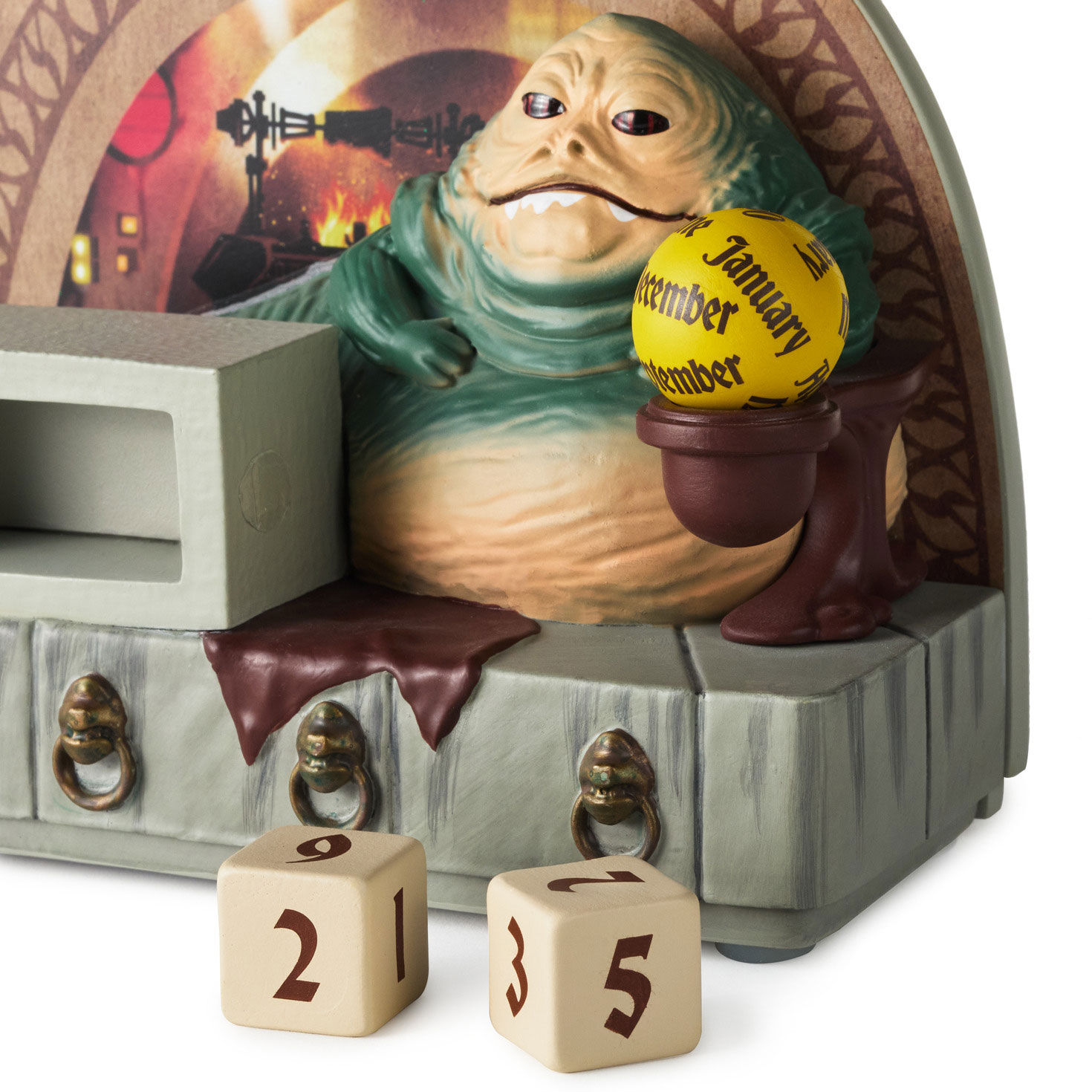 Star Wars™ Jabba the Hutt™ Perpetual Calendar With Sound - Calendars ...