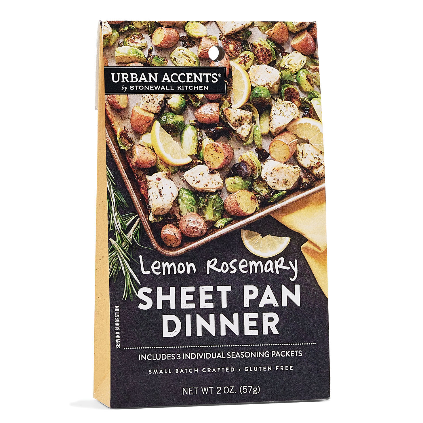 Urban Accents Lemon Rosemary Sheet Pan Dinner Seasoning, 3 Packets ...