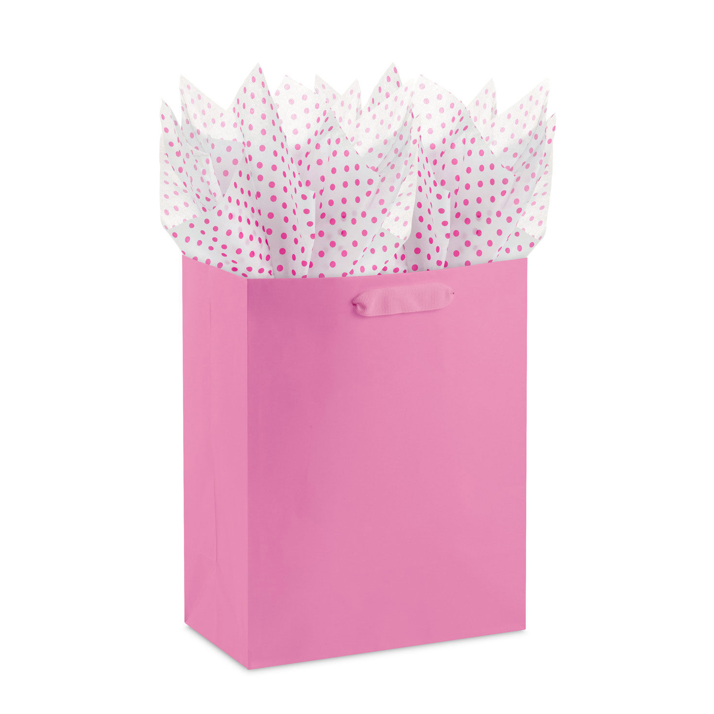 Hot Pink Polka Dots on White Tissue Paper, 6 sheets - Tissue | Hallmark