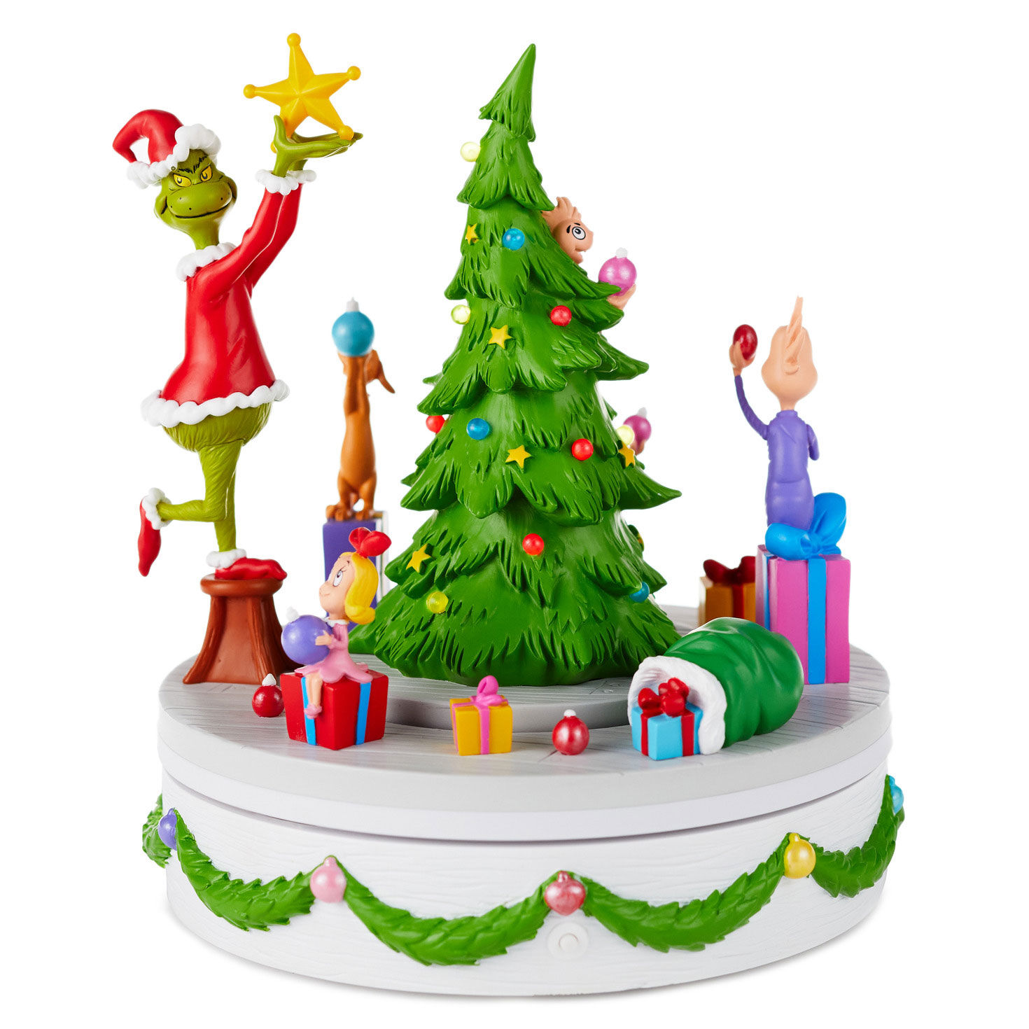 Dr. Seuss's How the Grinch Stole Christmas!™ Musical Figurine With ...