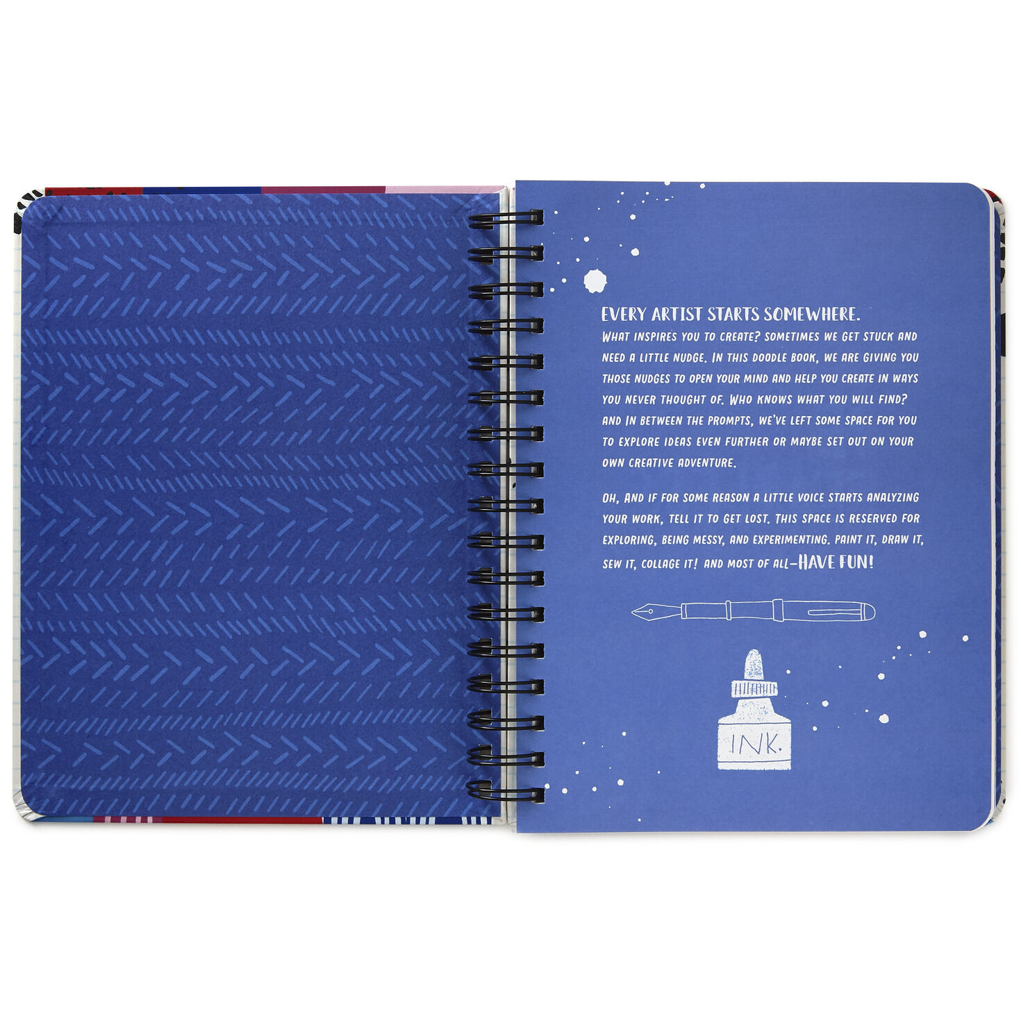 Never Stop Making Artist Doodle Book - Notebooks & Journals | Hallmark