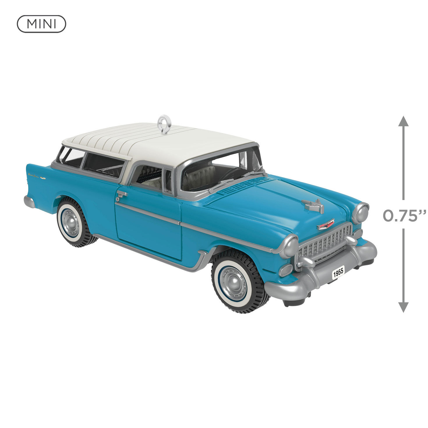 Mini Lil' Classic Cars 1955 Chevrolet® Nomad® Wagon 2025 Metal Ornament ...