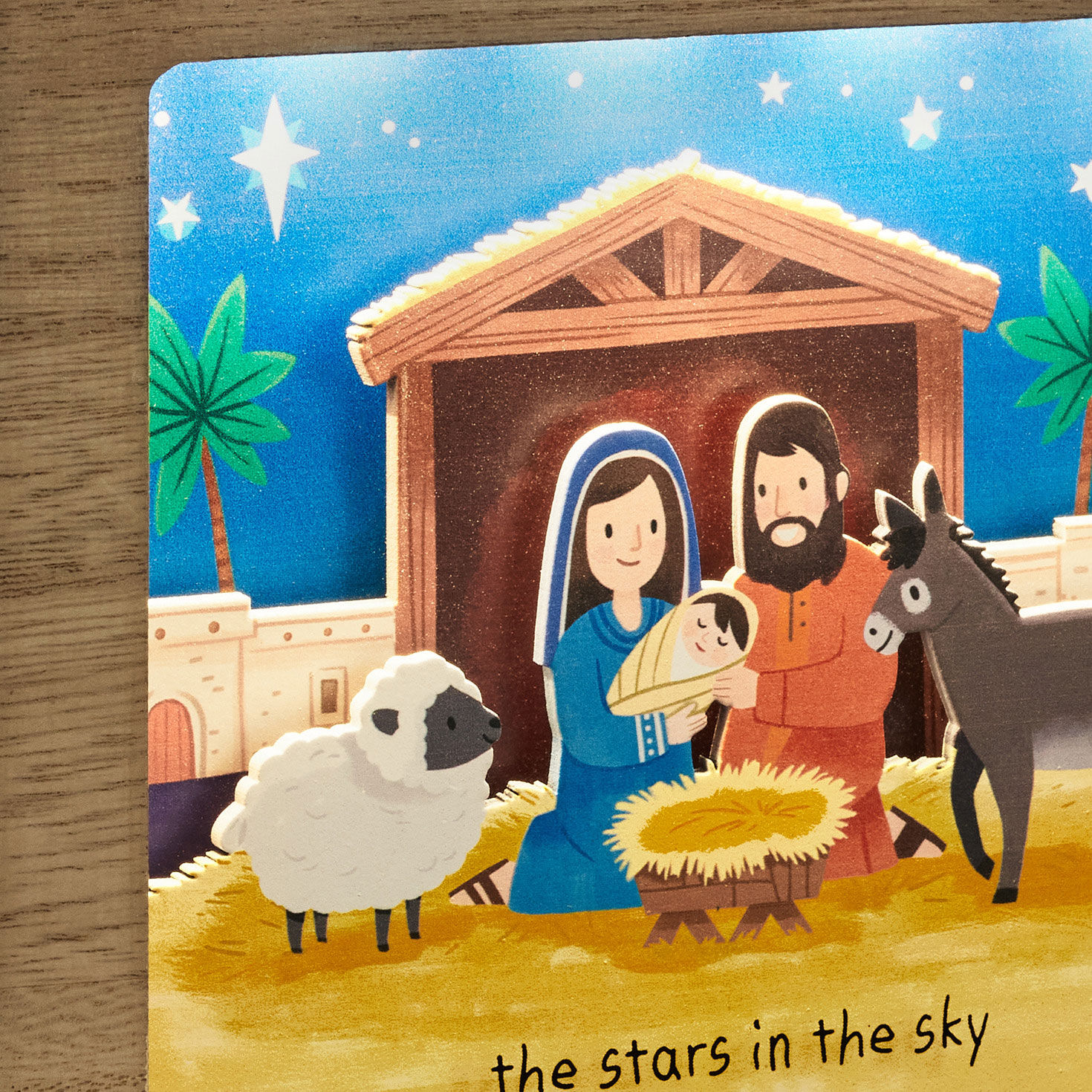 Manger Scene Musical Shadow Box With Light, 7x7 - Plaques & Signs ...