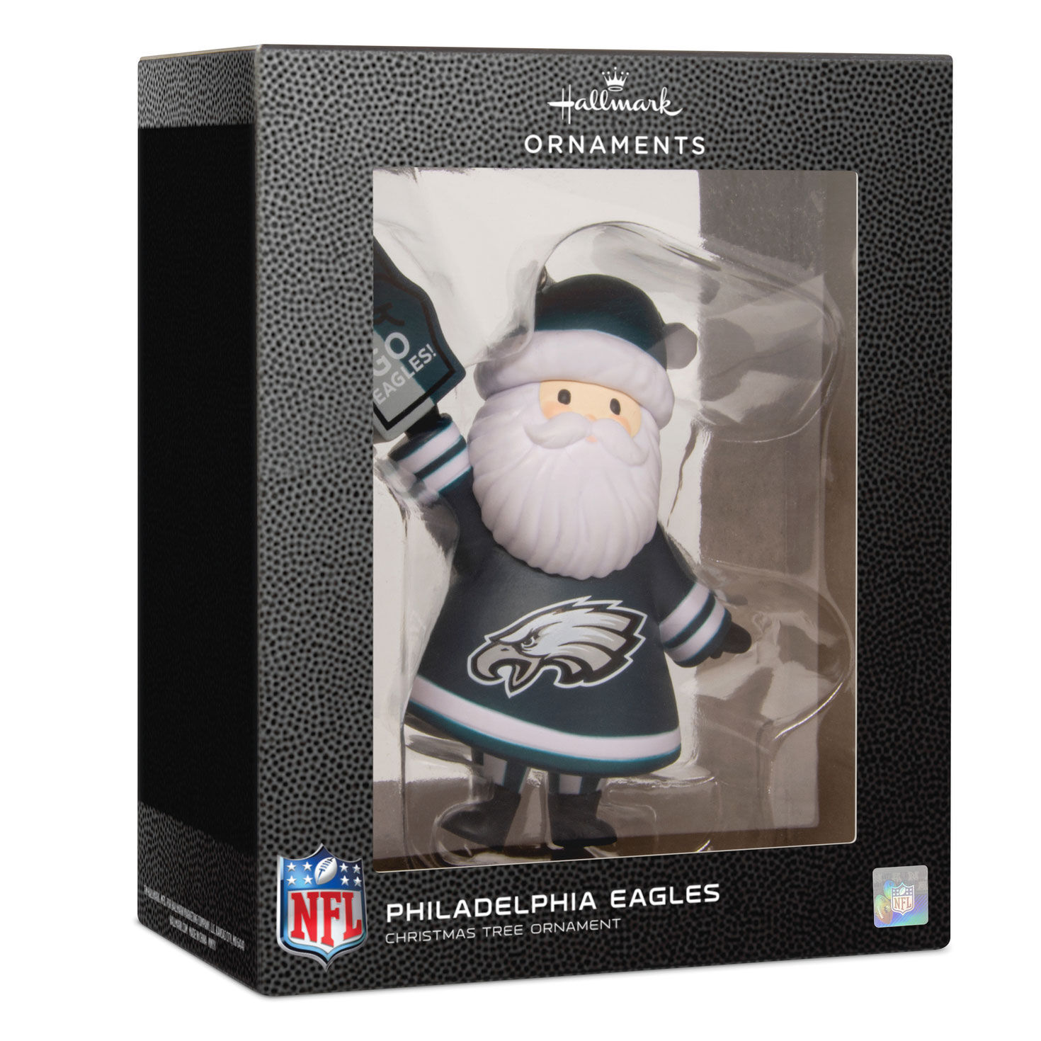 NFL Philadelphia Eagles Santa Fan Hallmark Ornament - Hallmark ...